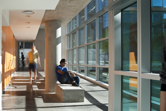 TCC Trinity River East Campus by Bennett Benner Partners - Architizer