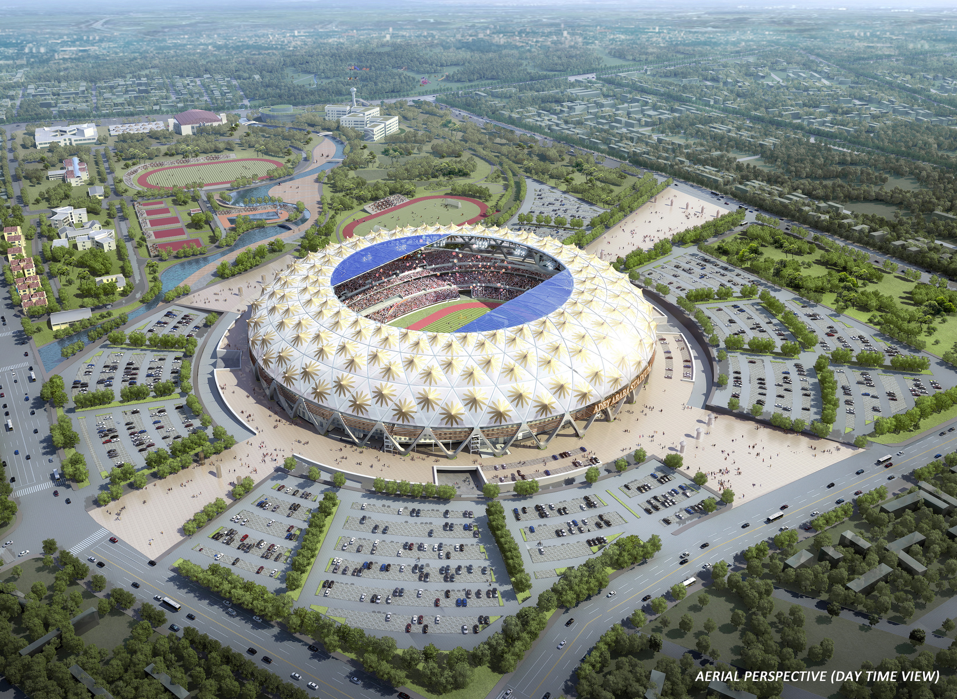 Addis Ababa National Stadium & Sports Village by Idea Image Institute ...