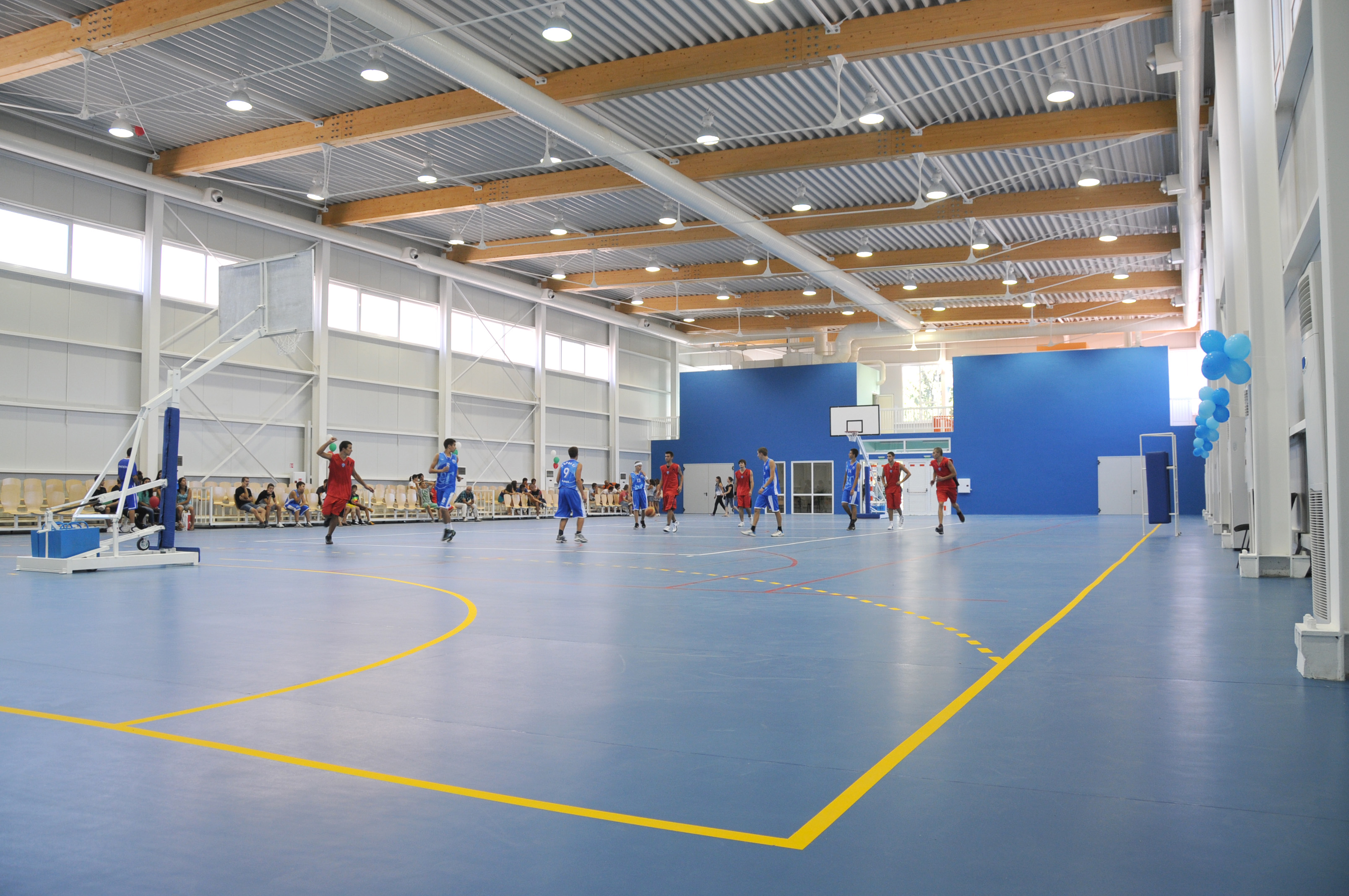 Multifunctional sports hall 1st LS by Fribul Architects - Architizer