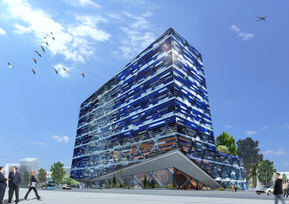 COOPERATIVE CENTRAL BANK NEW HEADQUARTERS , NICOSIA, CYPRUS by MRA ...