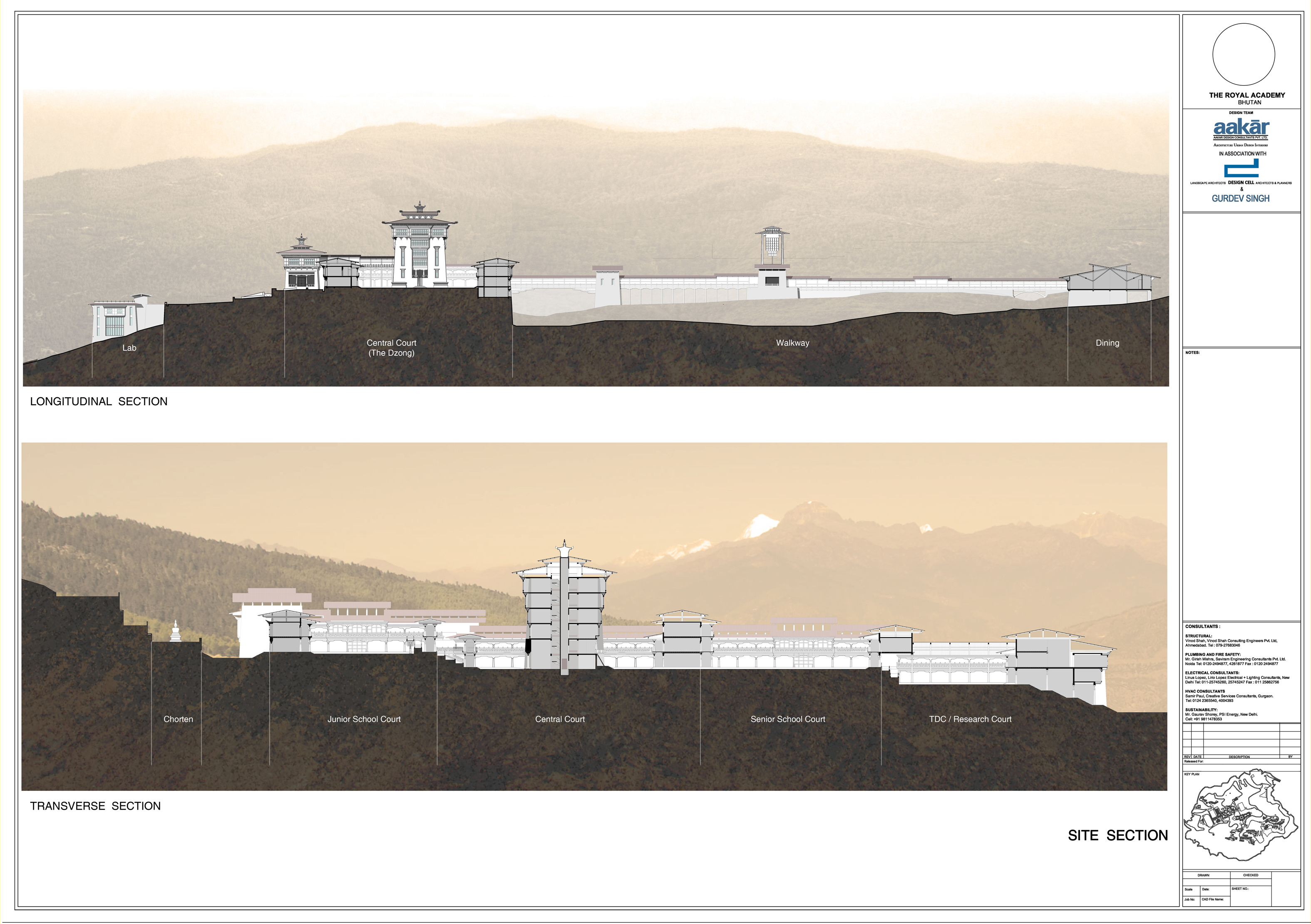 The Royal Academy, Bhutan. by Aakar Design Consultants - Architizer