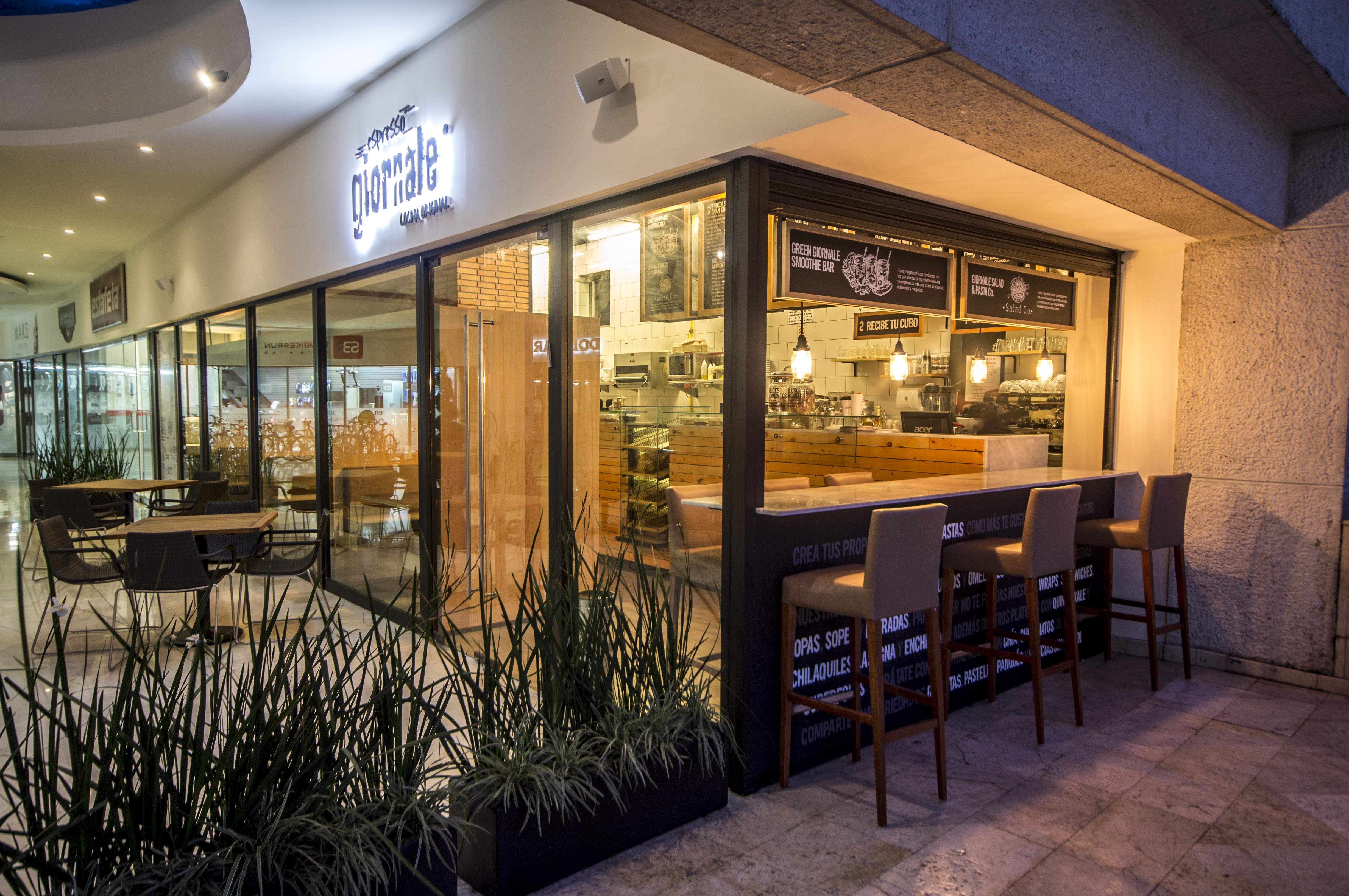 Espresso Giornale Cafe Santa Fe by Metro arquitectos - Architizer