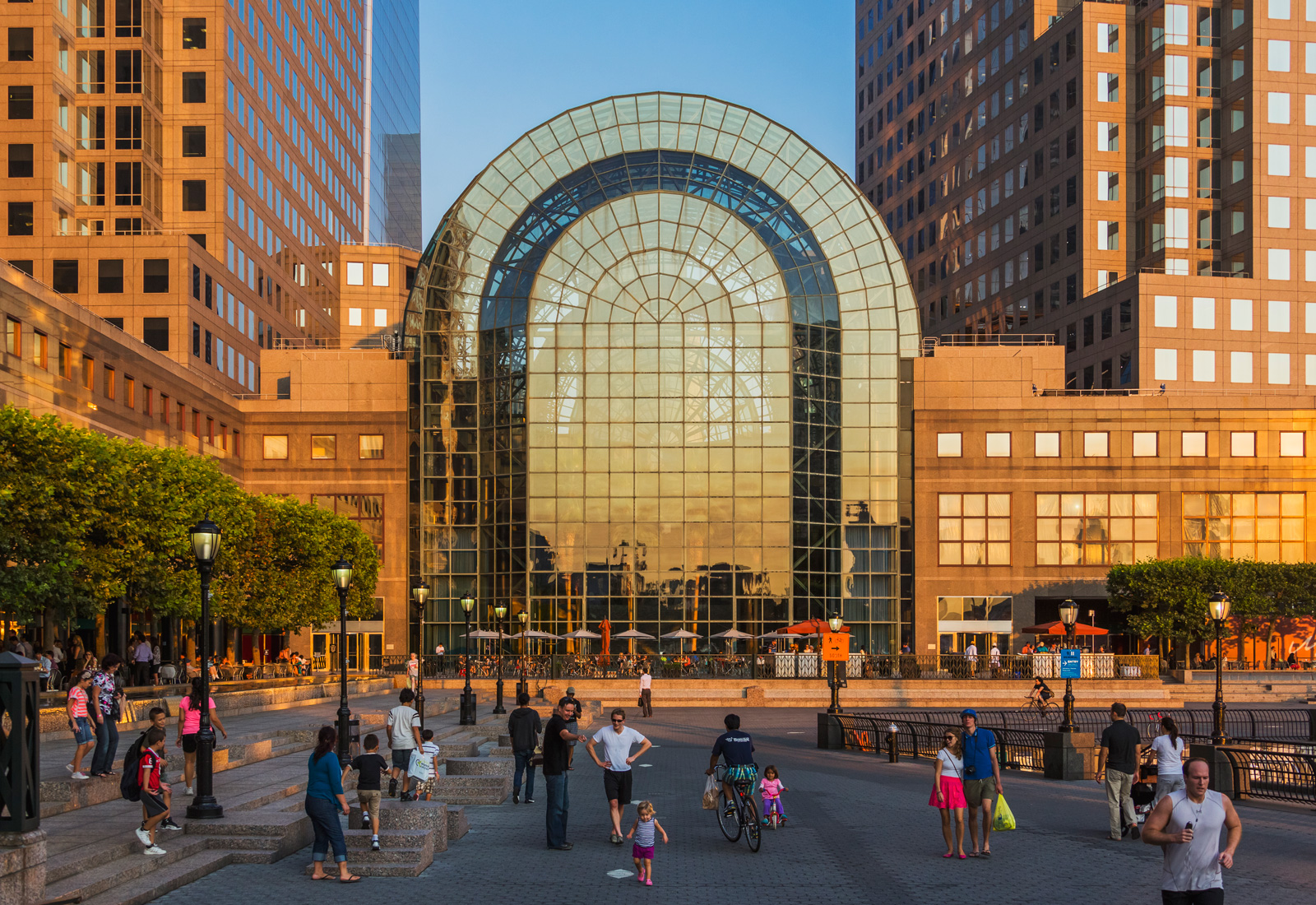 Winter Garden, World Financial Center by Pelli Clarke & Partners ...
