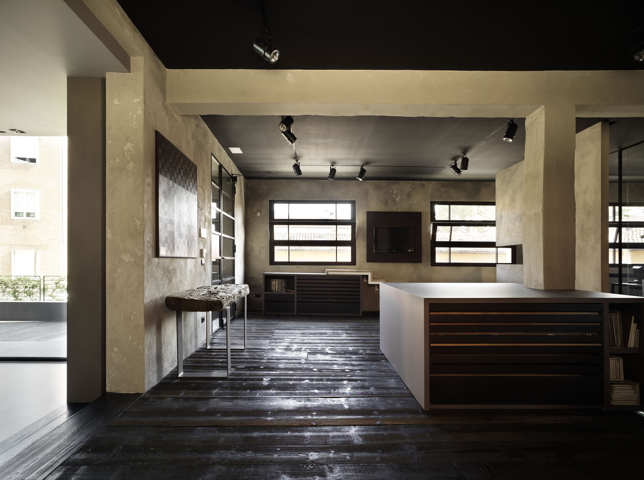 Parquet Diffusion Showroom by bartoletti cicognani architettura e ...