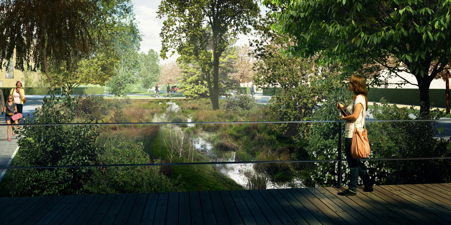 Barking Riverside Landscape Masterplan by Gustafson Porter - Architizer