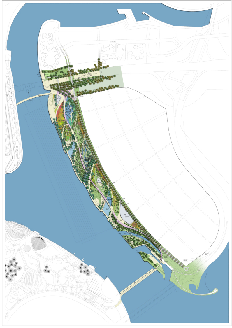 Idea 1254545: Bay East, Gardens by the Bay by Gustafson Porter in ...