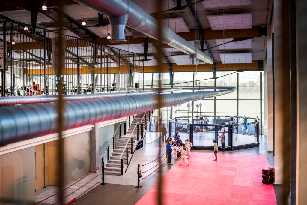 Fit Republik Sports Centre by Aedas - Architizer