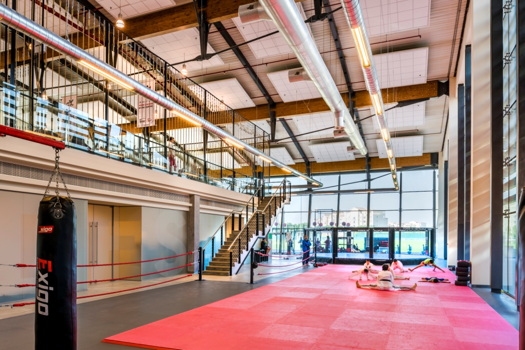 Fit Republik Sports Centre by Aedas - Architizer