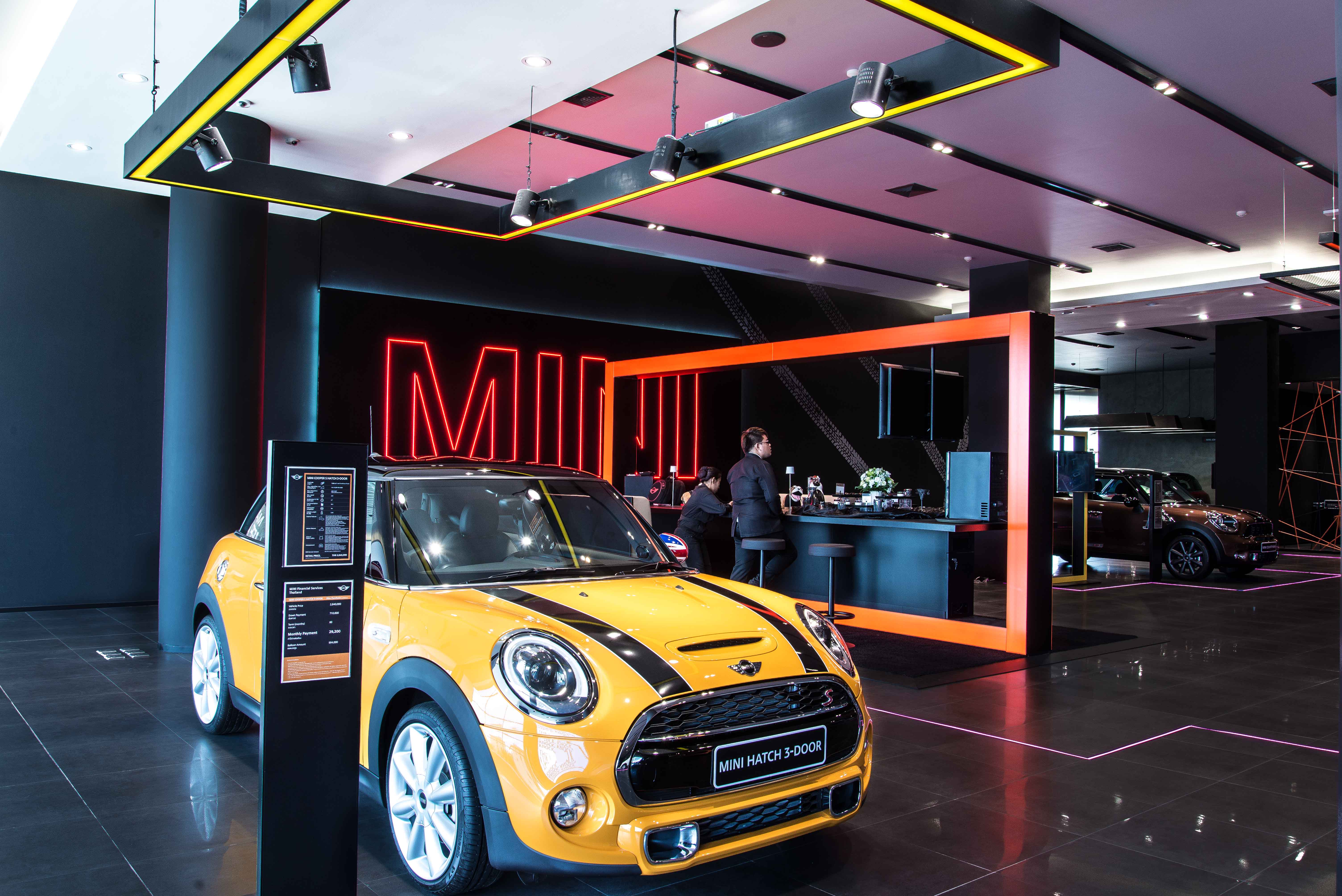 MINI showrooms by orbit design studio - Architizer