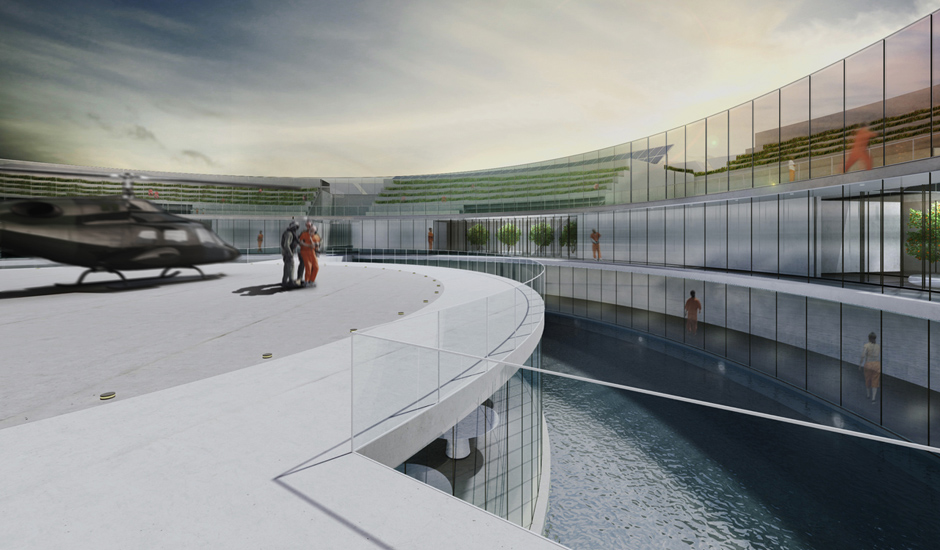 Prison on the Pacific Ocean by HRA Lisboa - Architizer