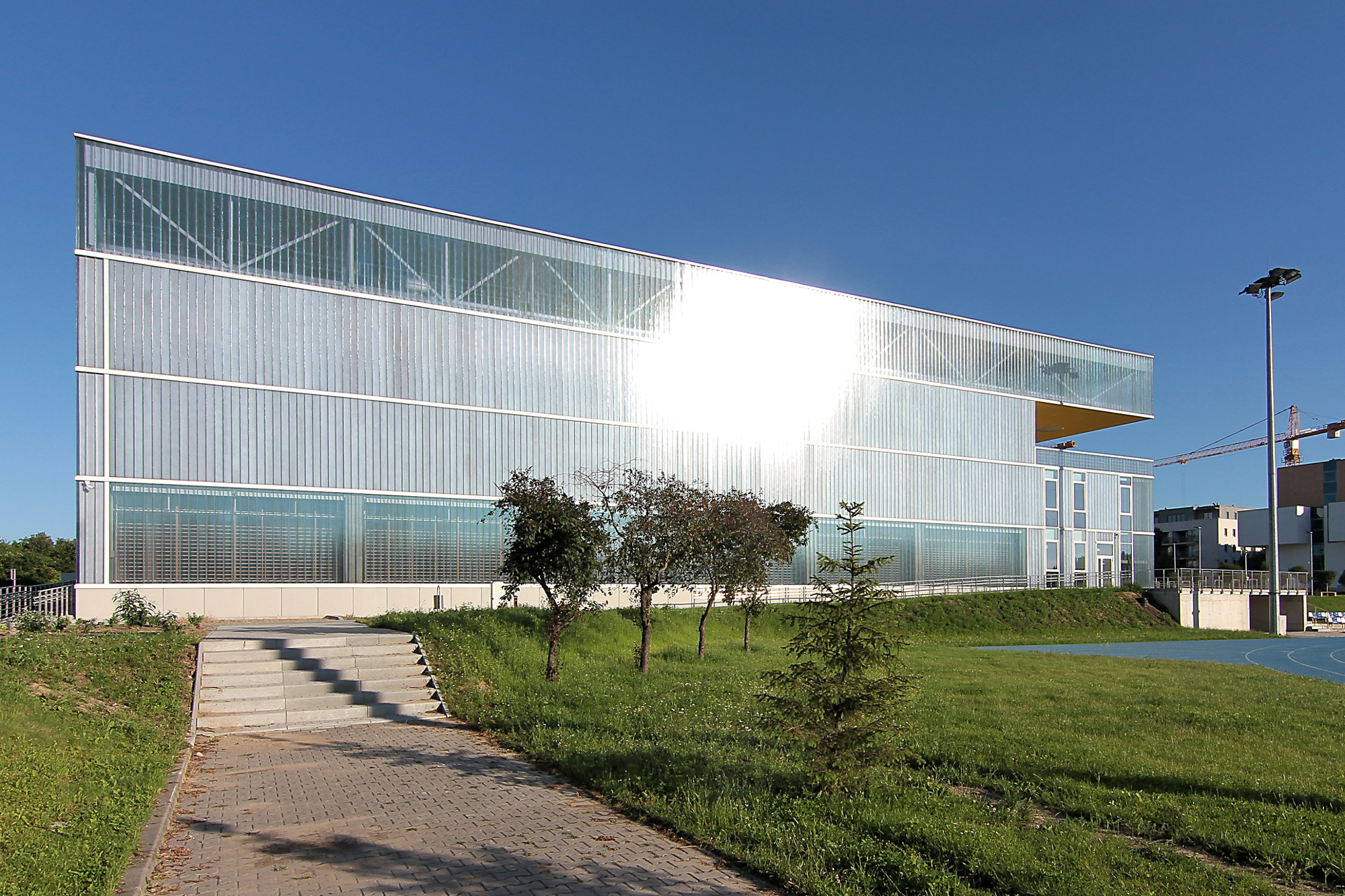 Sports Hall of Academy of Physical Education in Poznan by Neostudio ...