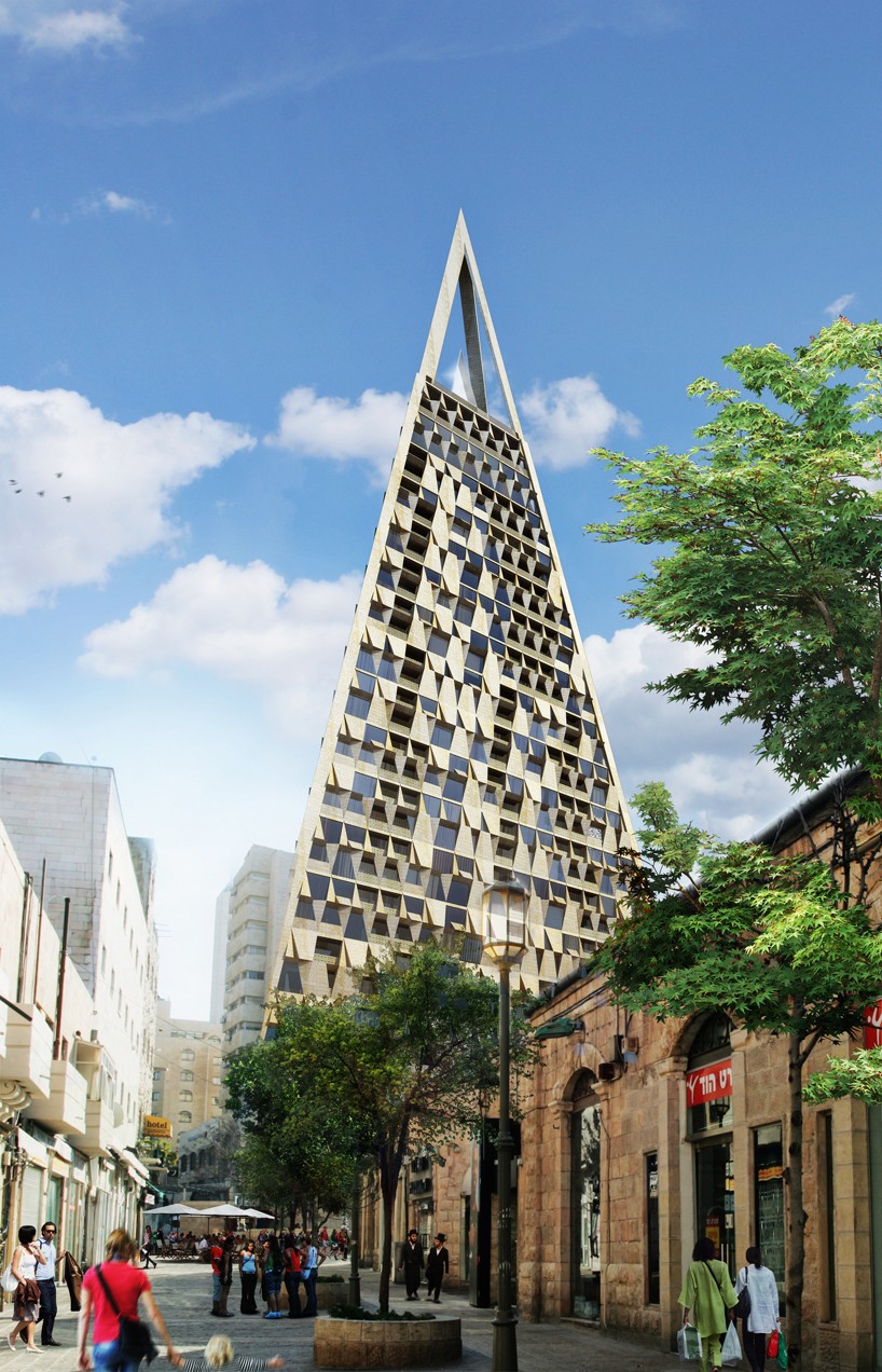 Pyramid Tower by Studio Libeskind - Architizer
