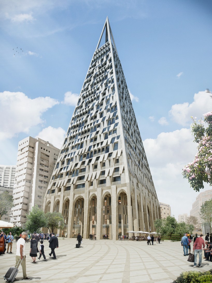 Pyramid Tower by Studio Libeskind - Architizer