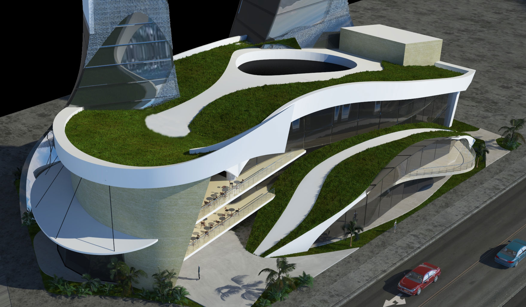 Idea 1267227: Manacar Shopping Mall by Caeli Architects in Mexico ...