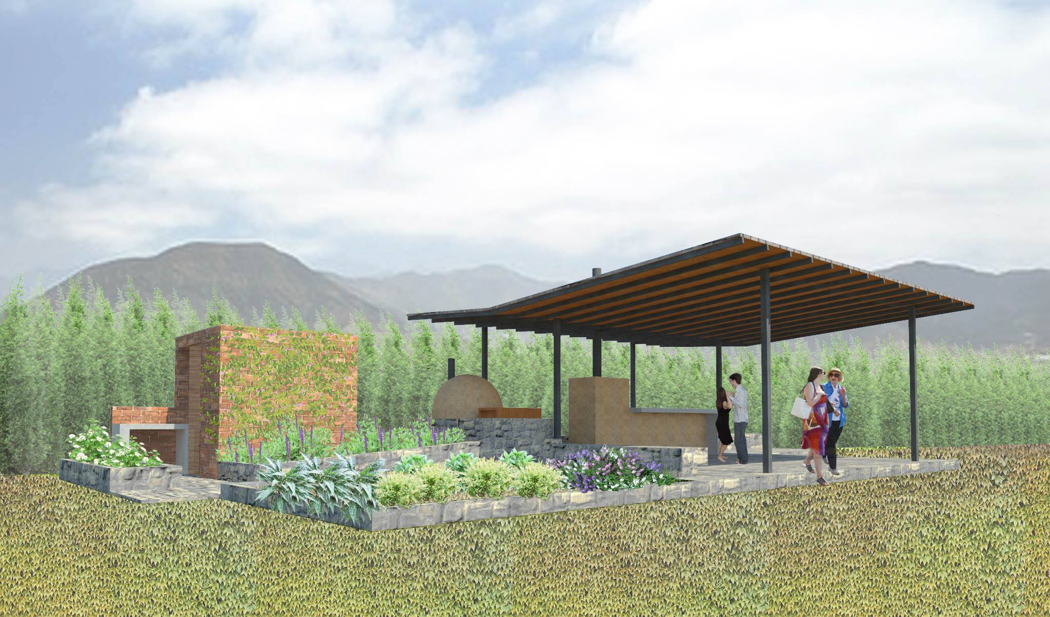 CASA DE CAMPO EN AZPITIA DISEÑO DEL AREA SOCIAL CASA ROJAS-FERNA by ...