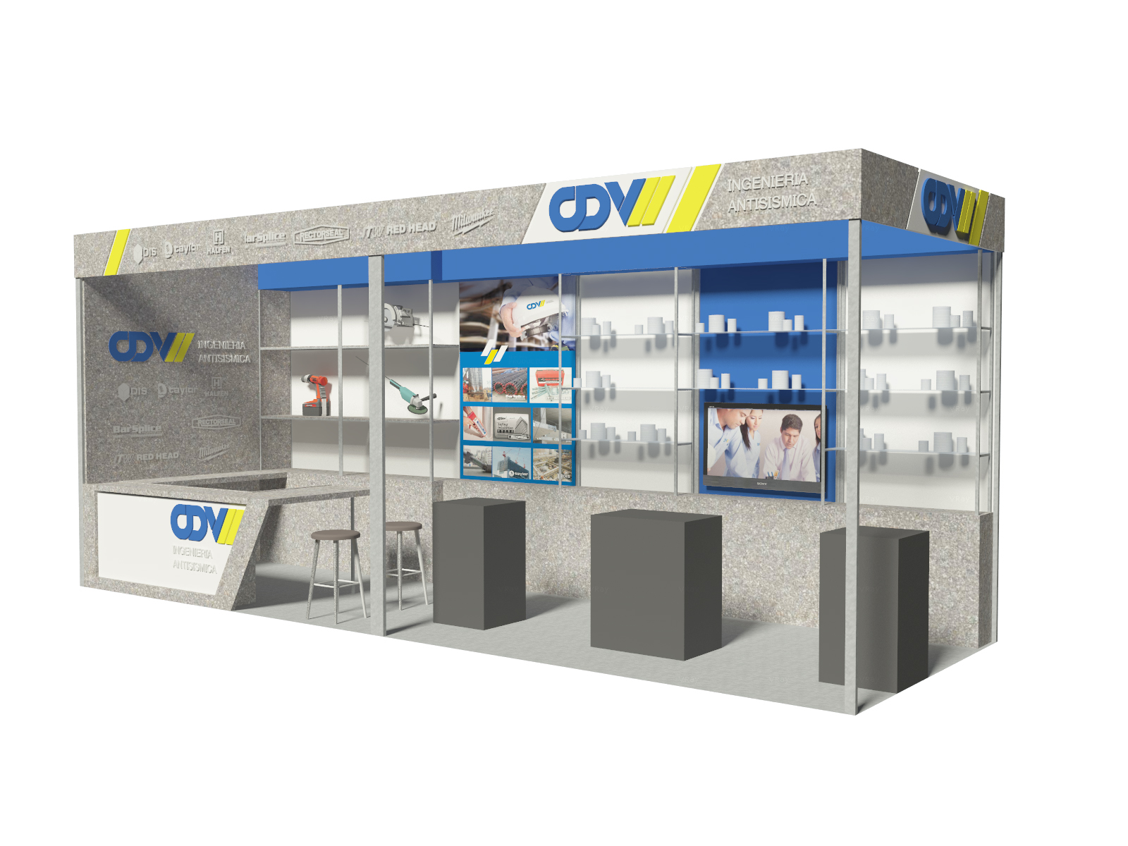 DISEÑO DE STAND FERIA ARCON by RAMA Estudio - Architizer