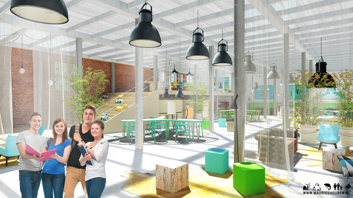 Social HUB by MAURICE HOUBEN ARCHITECTURE - Architizer