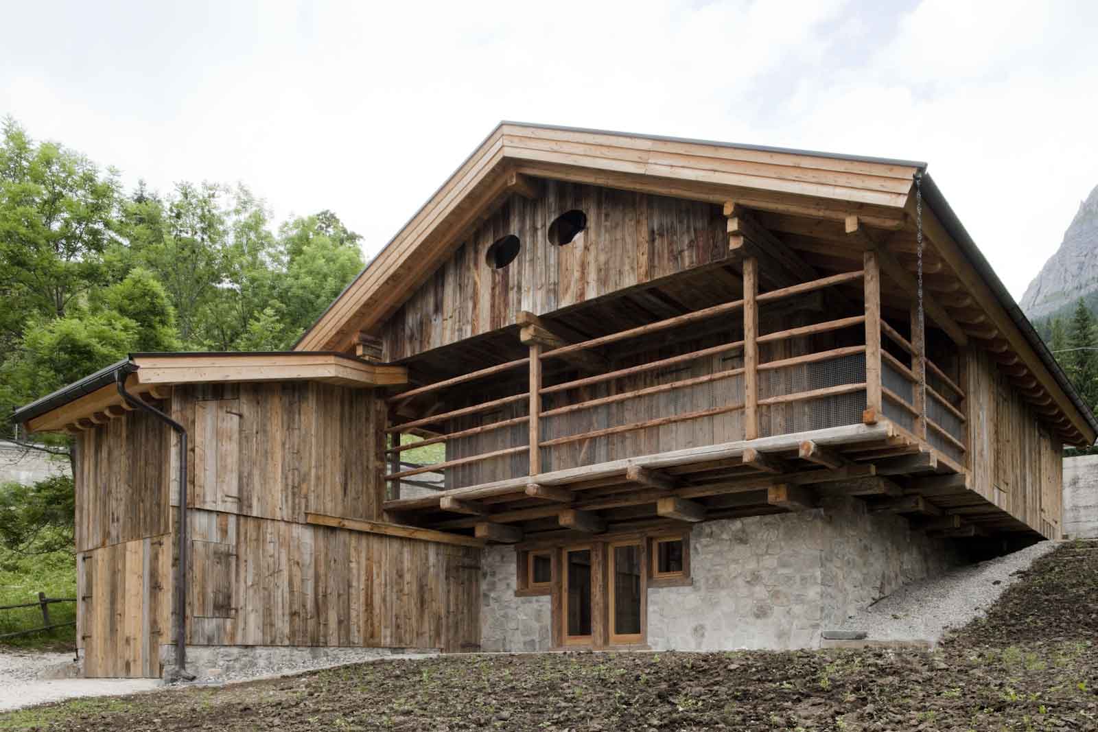 Renovation of an alpine barn by EXiT architetti associati - Architizer