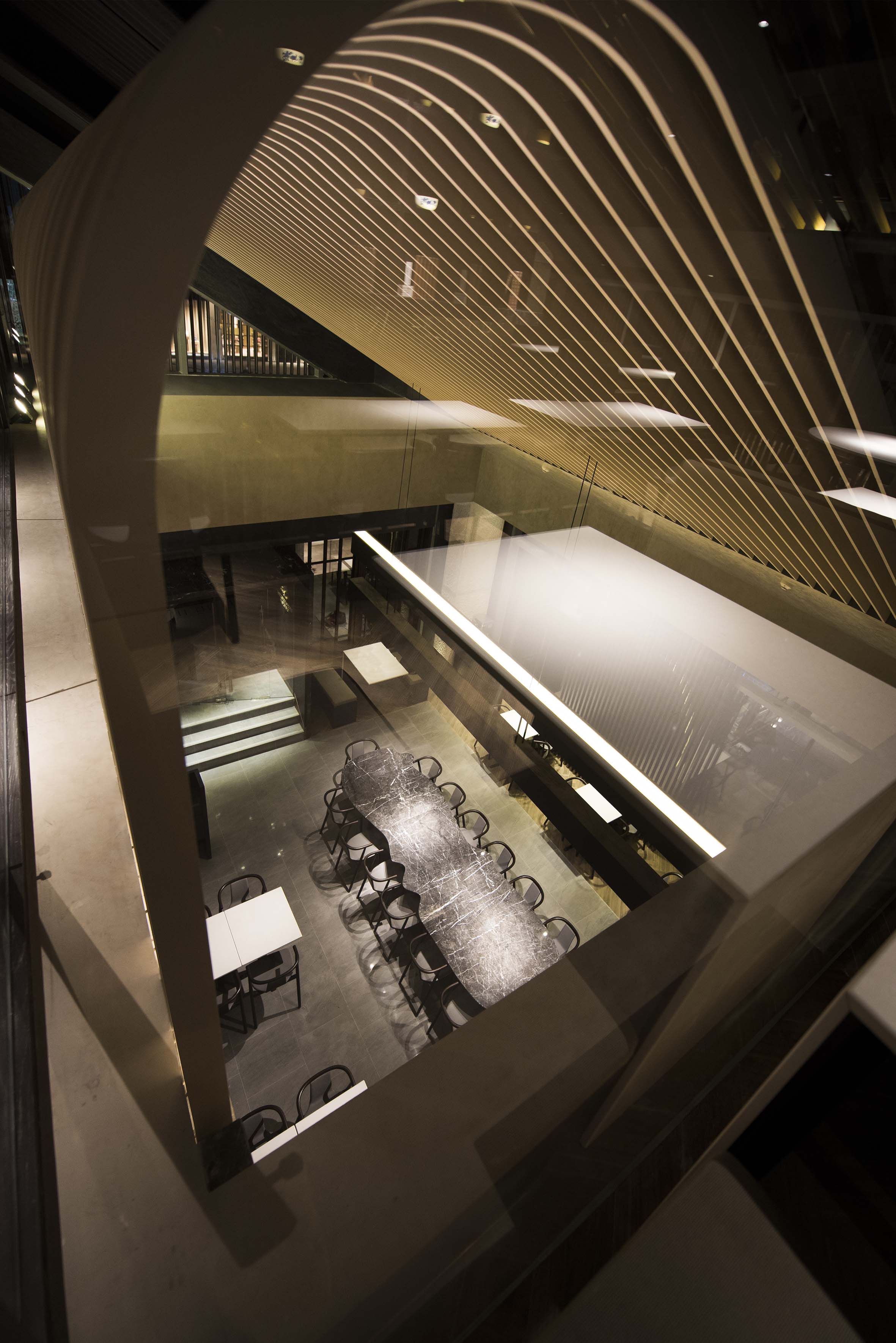 Tasty Flagship Restaurant Taikoo Li Chengdu by Bean Buro - Architizer