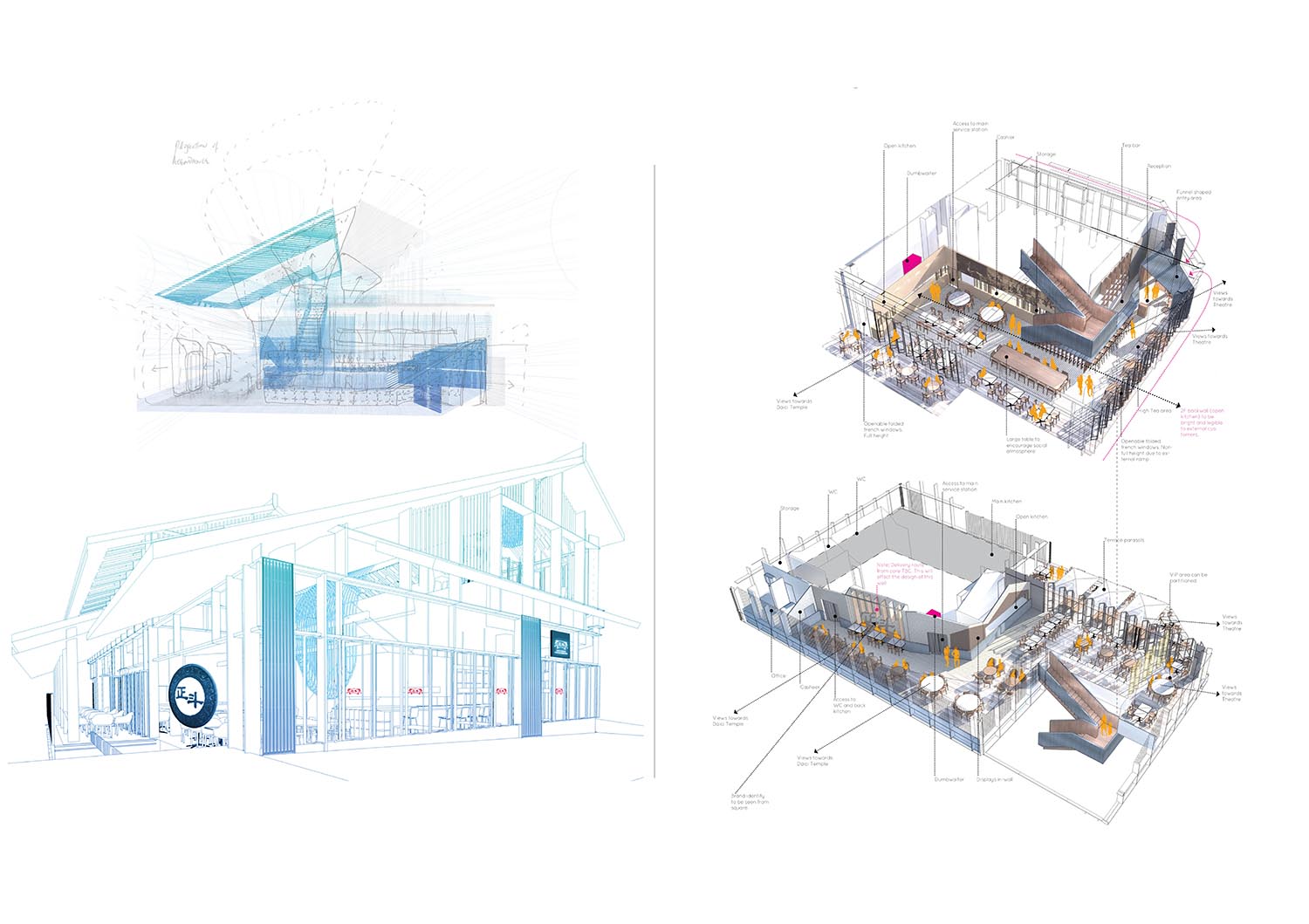 Tasty Flagship Restaurant Taikoo Li Chengdu by Bean Buro - Architizer