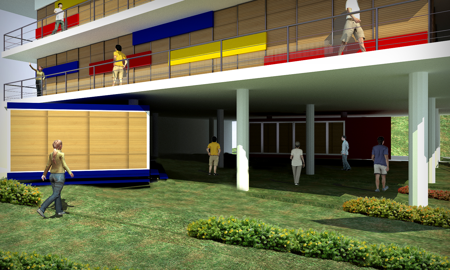 LAS TORRES MULTIFAMILY BUILDING: an oblique building by NMD | NOMADAS ...