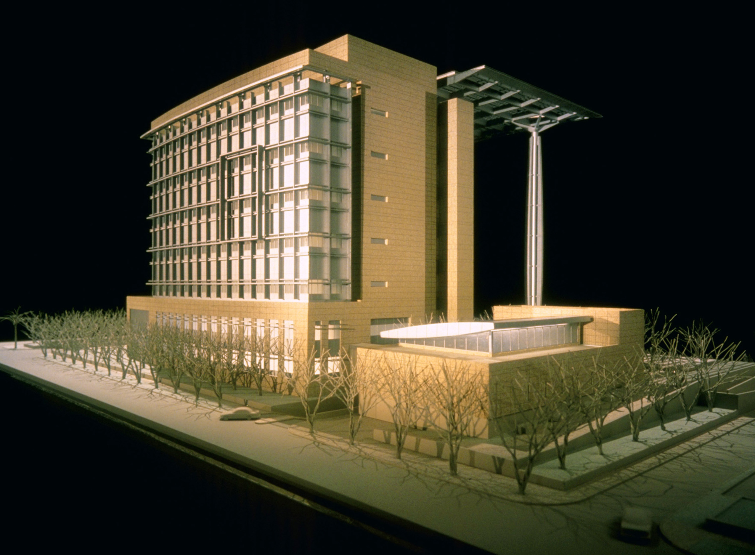 Lloyd D. George U.S. Courthouse and Federal Building by CannonDesign ...