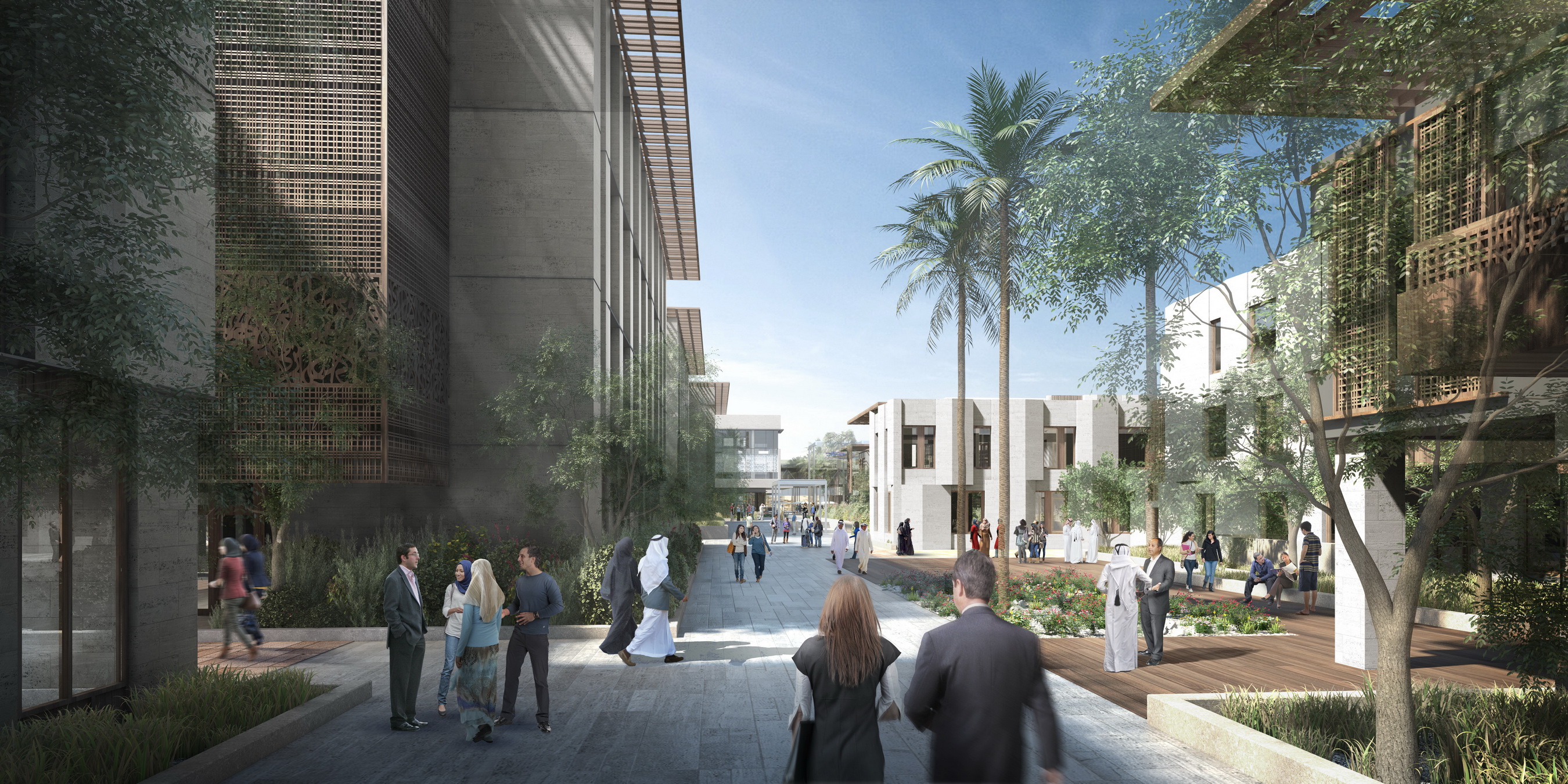 Arab Center for Research and Policy Studies by B+H Architects - Architizer