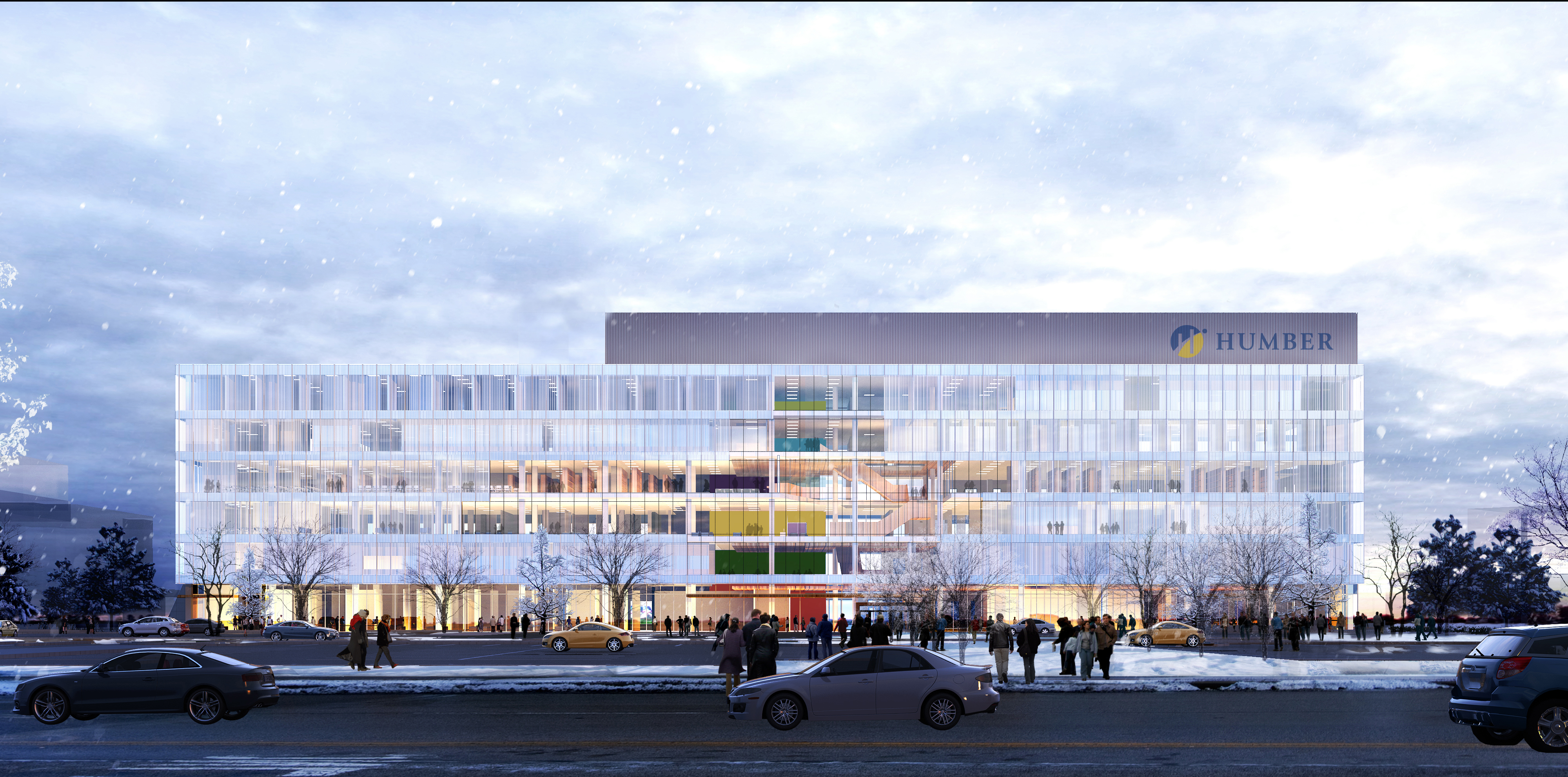Humber College Learning Resource Commons by B+H Architects - Architizer