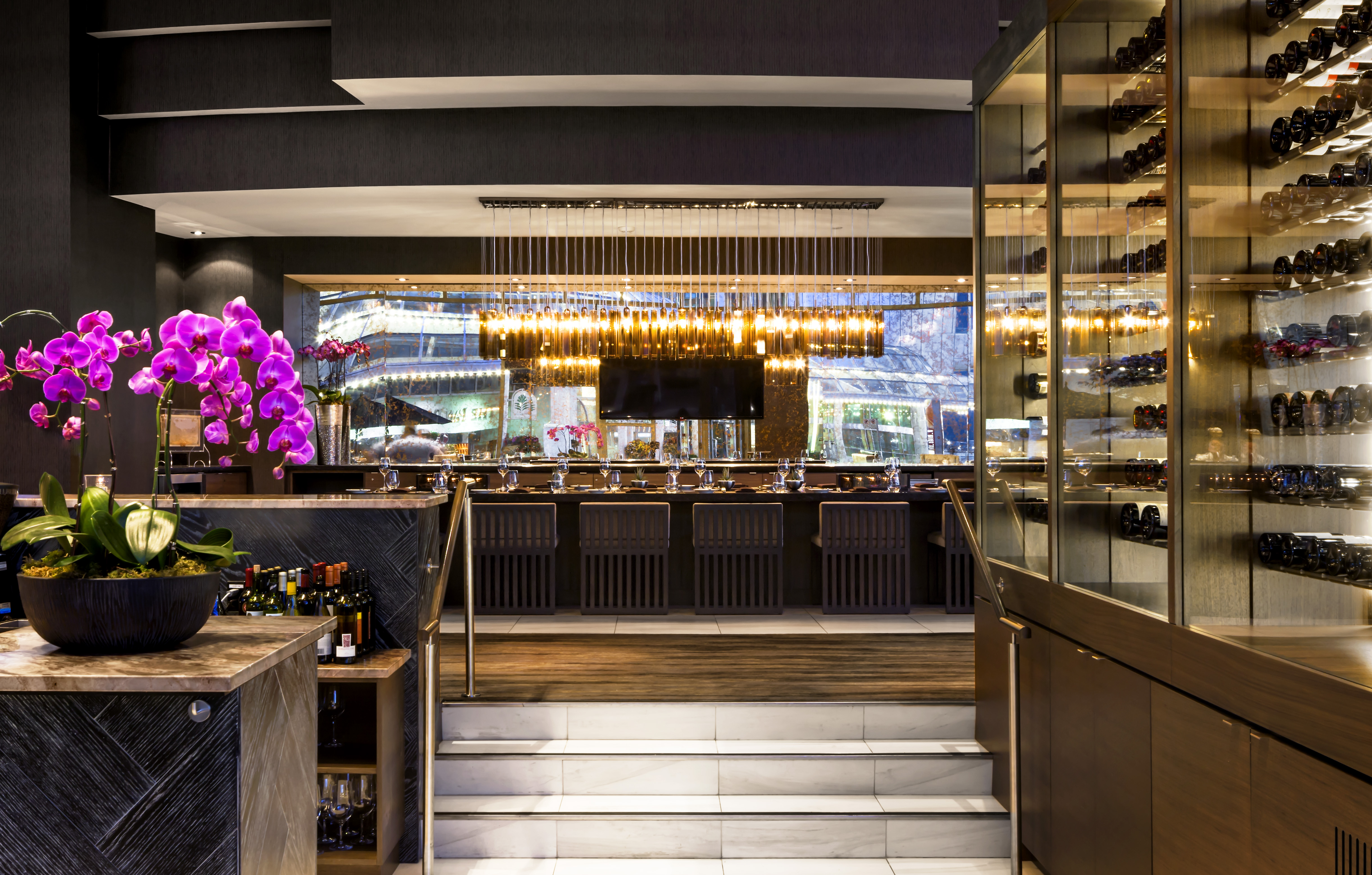 ARC Restaurant at the Fairmont Waterfront by B+H Architects - Architizer