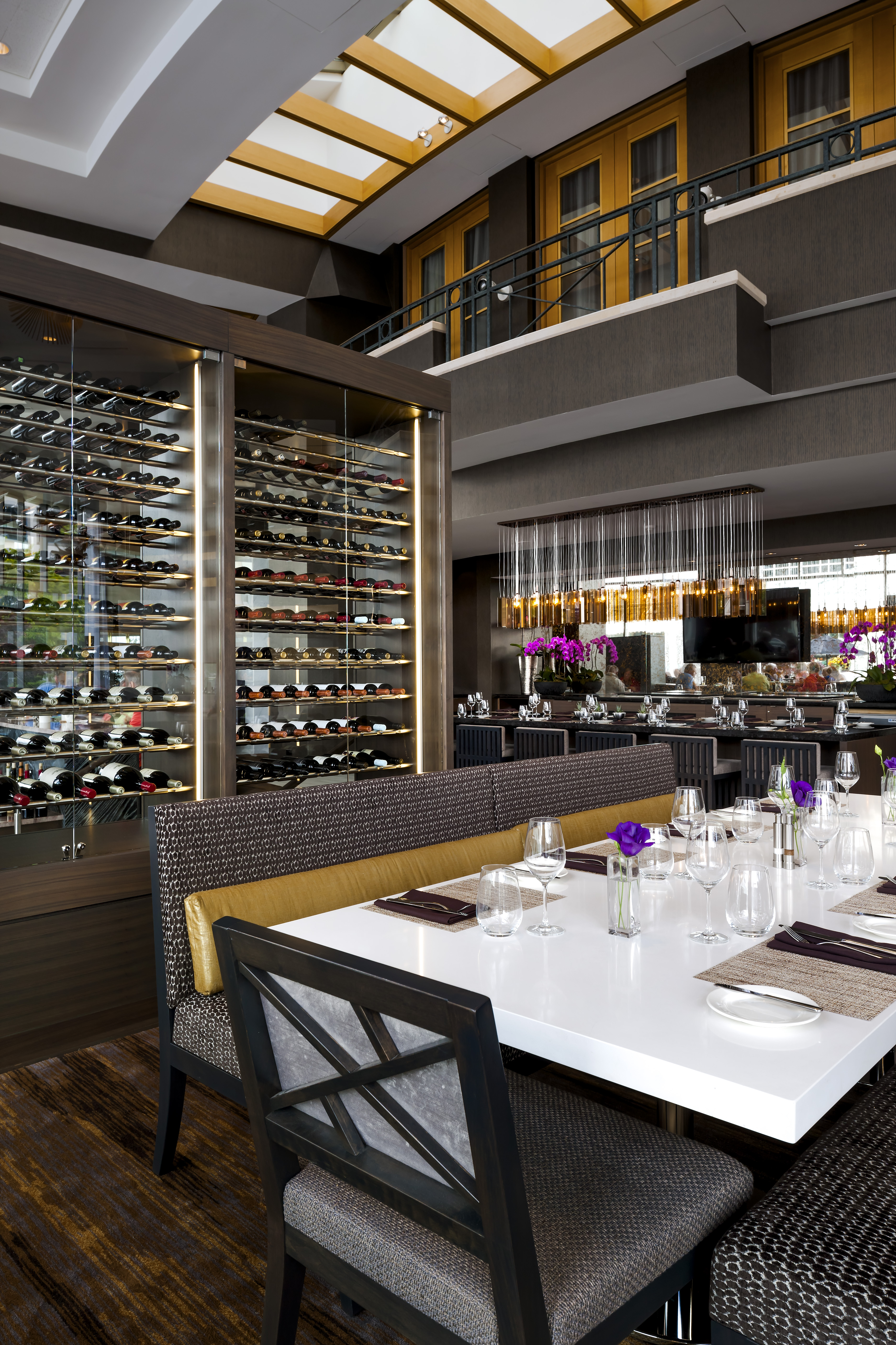 ARC Restaurant at the Fairmont Waterfront by B+H Architects - Architizer