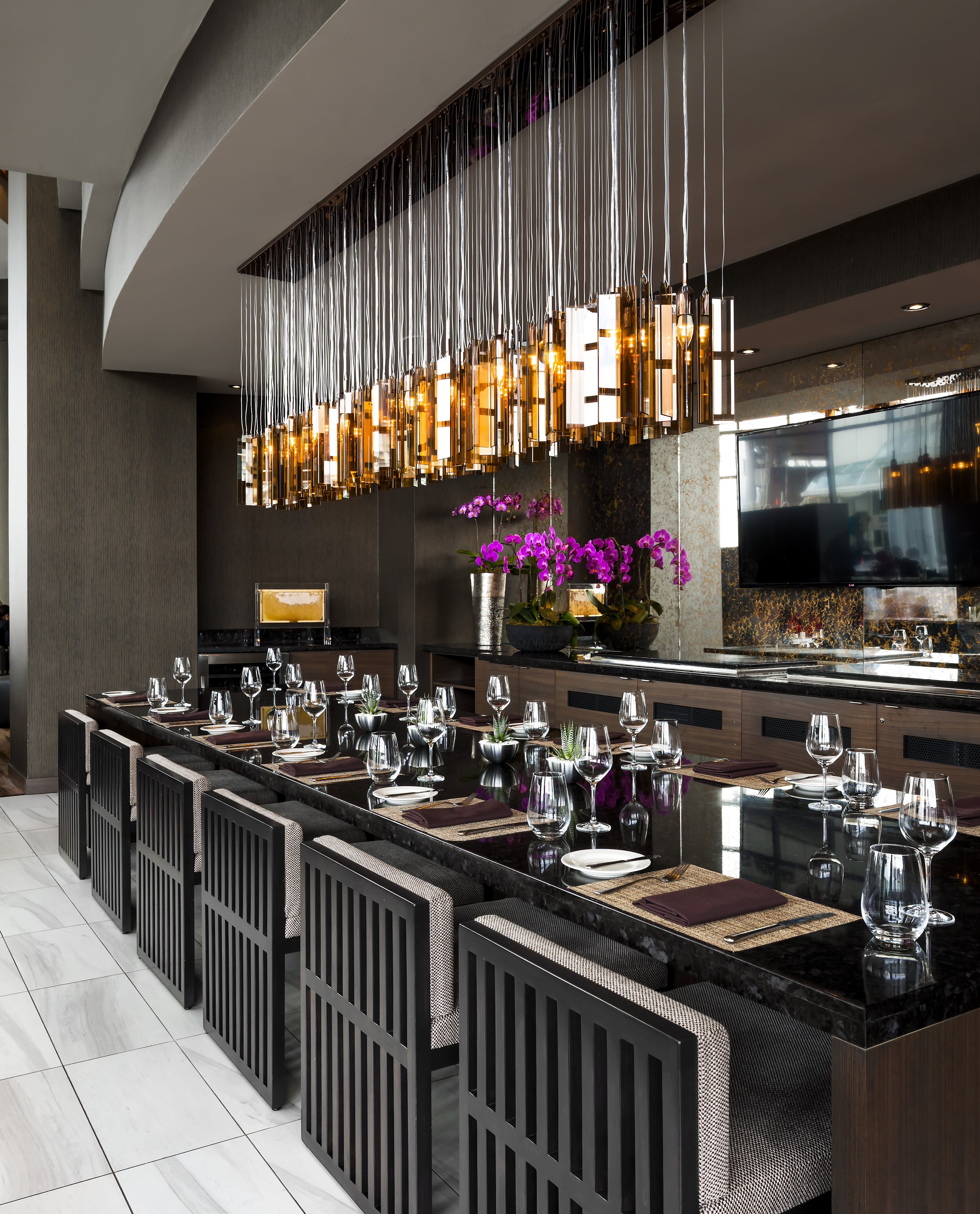 ARC Restaurant at the Fairmont Waterfront by B+H Architects - Architizer