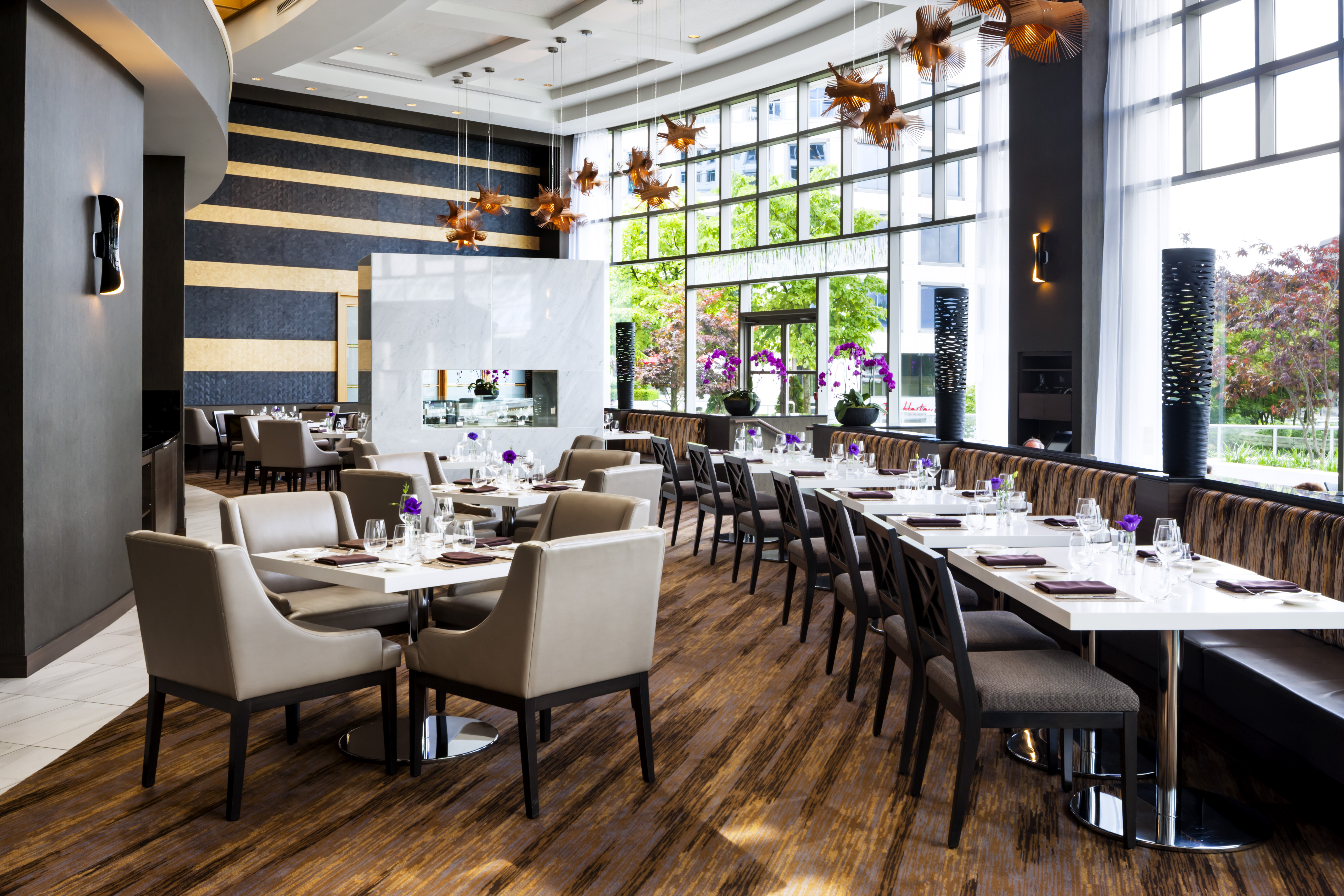 ARC Restaurant at the Fairmont Waterfront by B+H Architects - Architizer