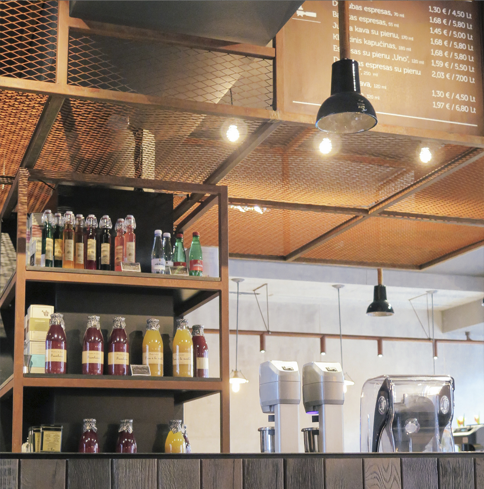 Coffee shop interior Vilnius, Lithuania by Sviezia Kava / Huracan ...
