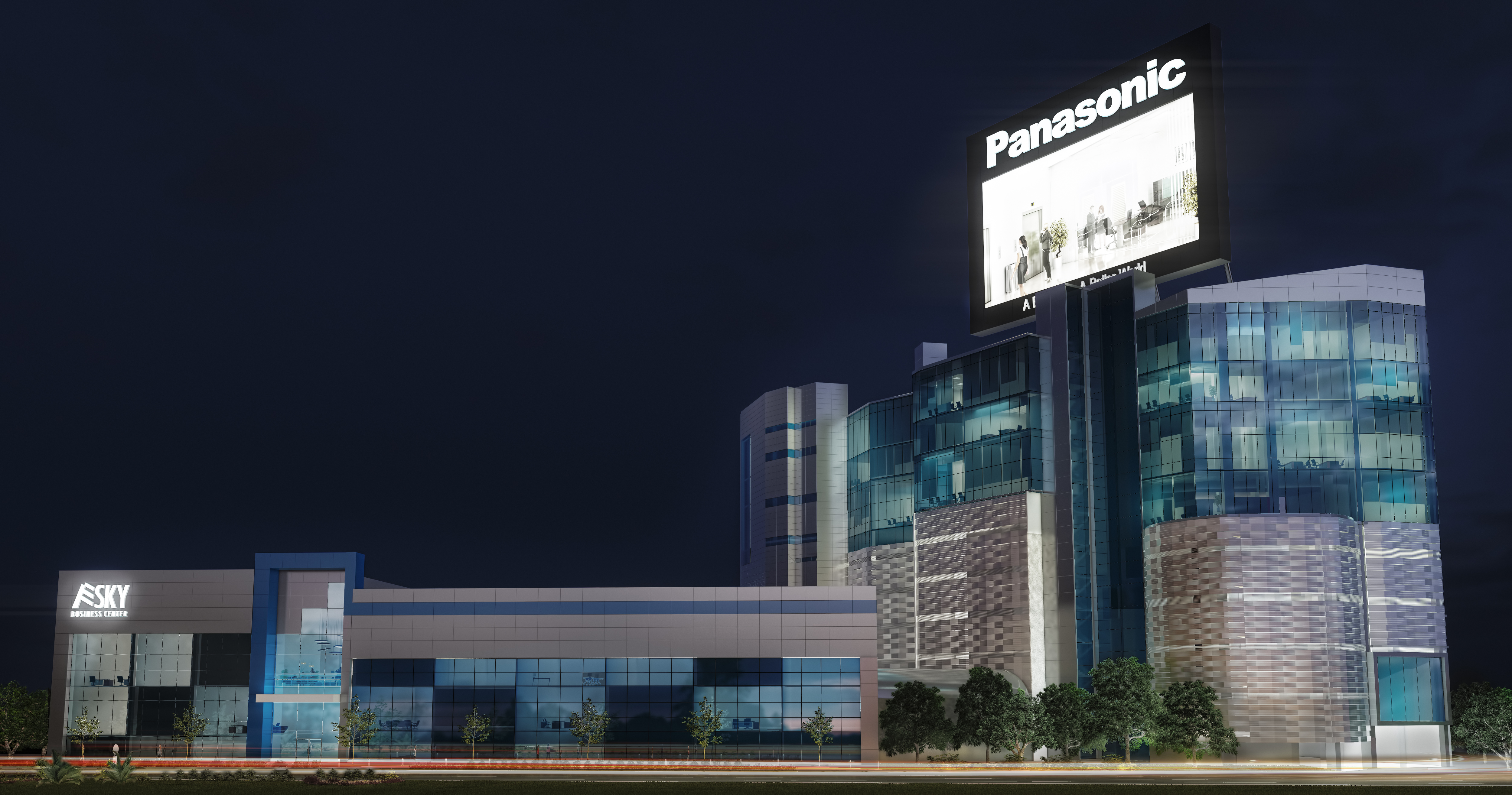 Sky Business Center by Banusson Architecture - Architizer