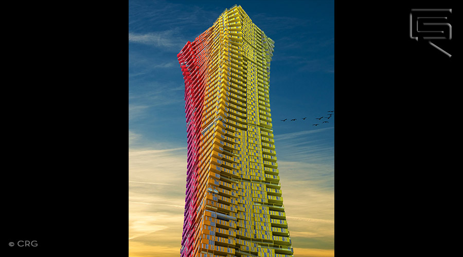 Steel City - Container Skyscraper - Mumbai by CRG Architects - Architizer
