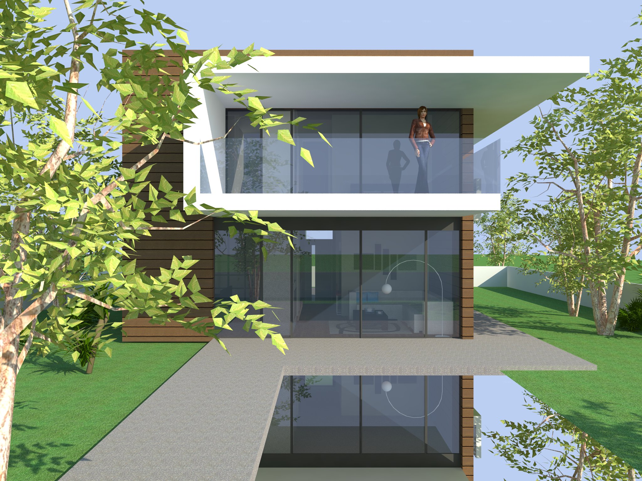 CUBE CONCEPT - wooden house model by CT Architecture + Design Studio ...