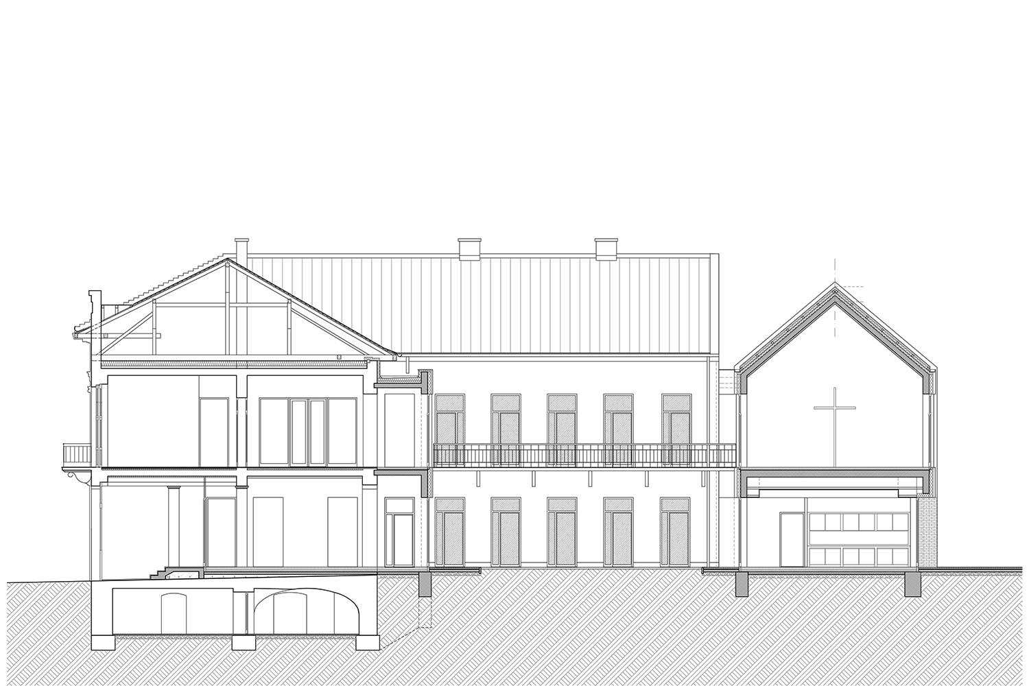 The New Parsonage, Parish Church of the Celestial Queen by 4plusz ...