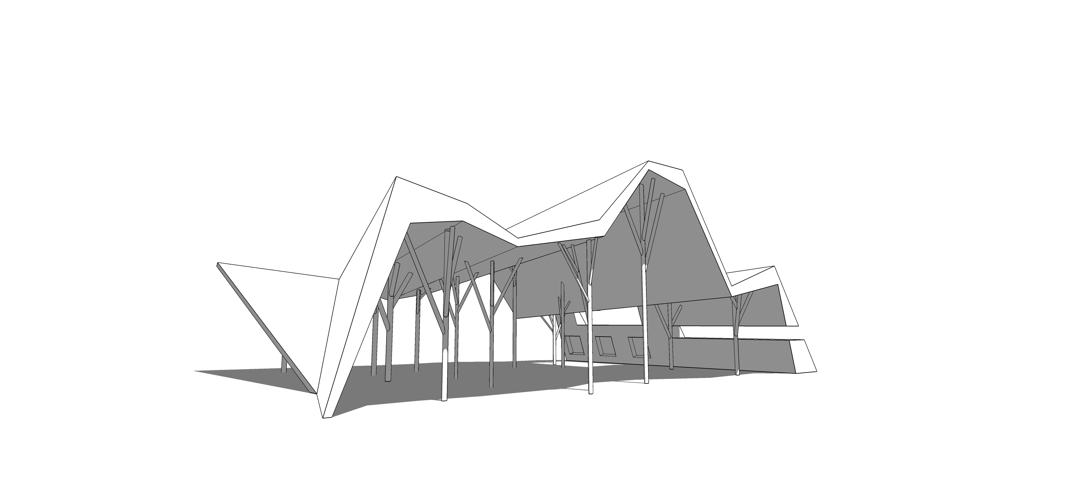 open-sided shelter by Studio for architecture & Design Ron Shenkin ...