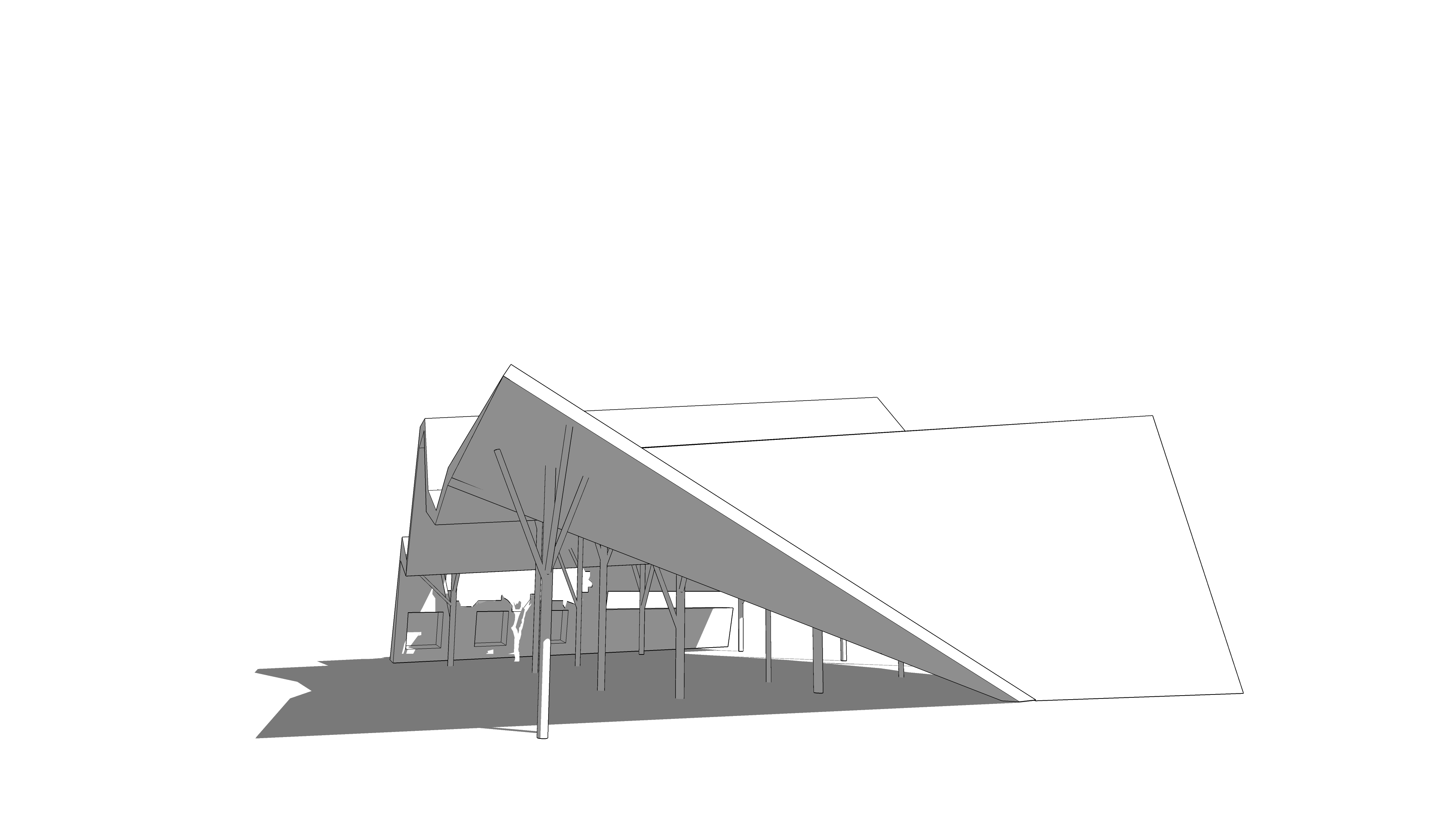 open-sided shelter by Studio for architecture & Design Ron Shenkin ...