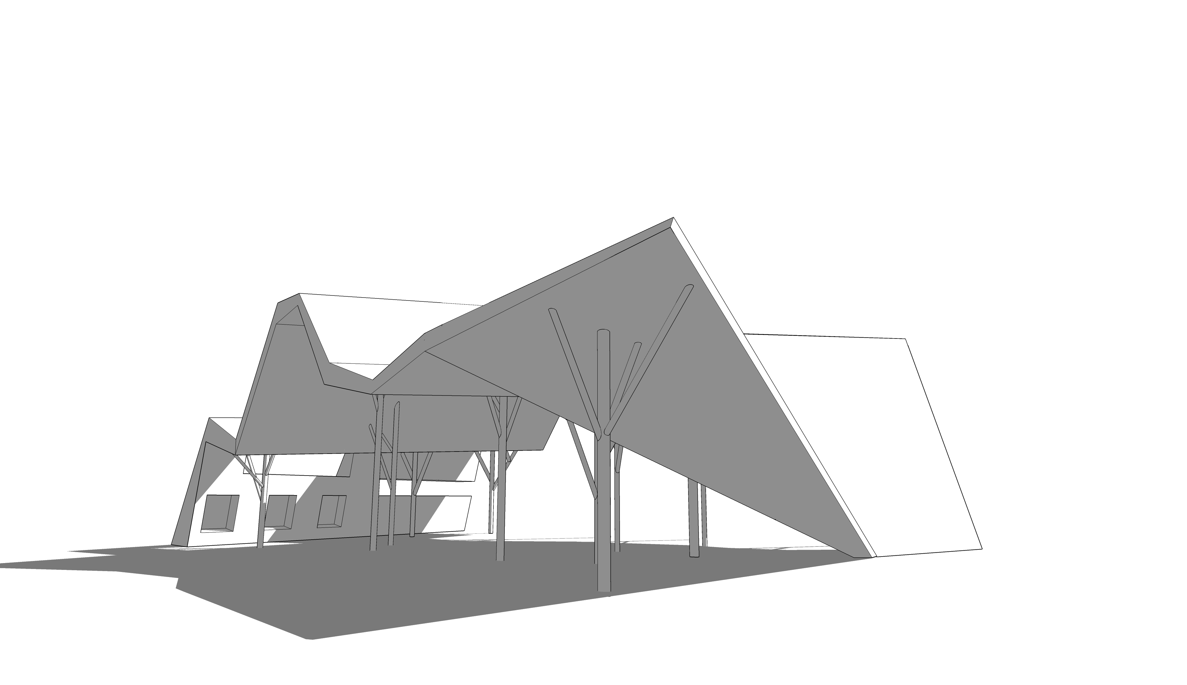 open-sided shelter by Studio for architecture & Design Ron Shenkin ...