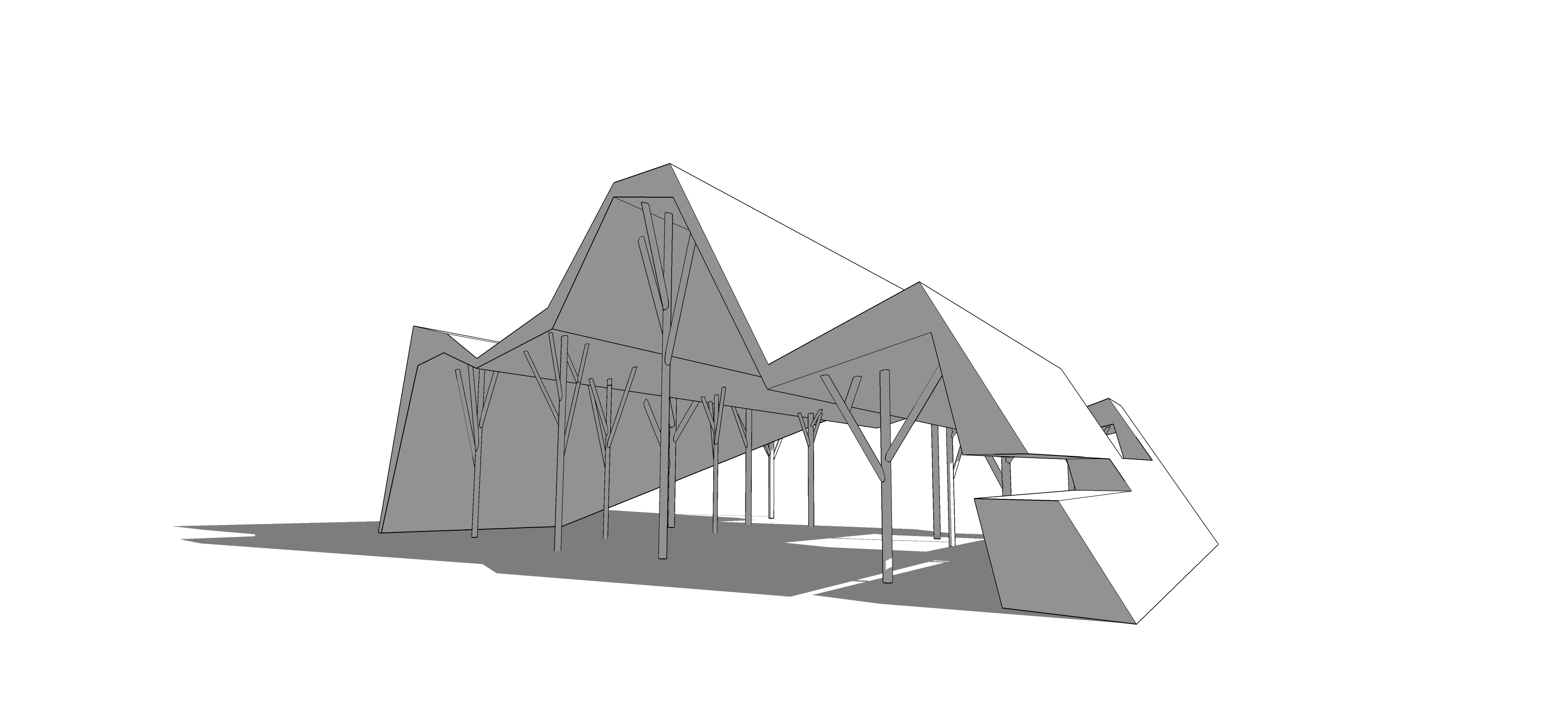 open-sided shelter by Studio for architecture & Design Ron Shenkin ...