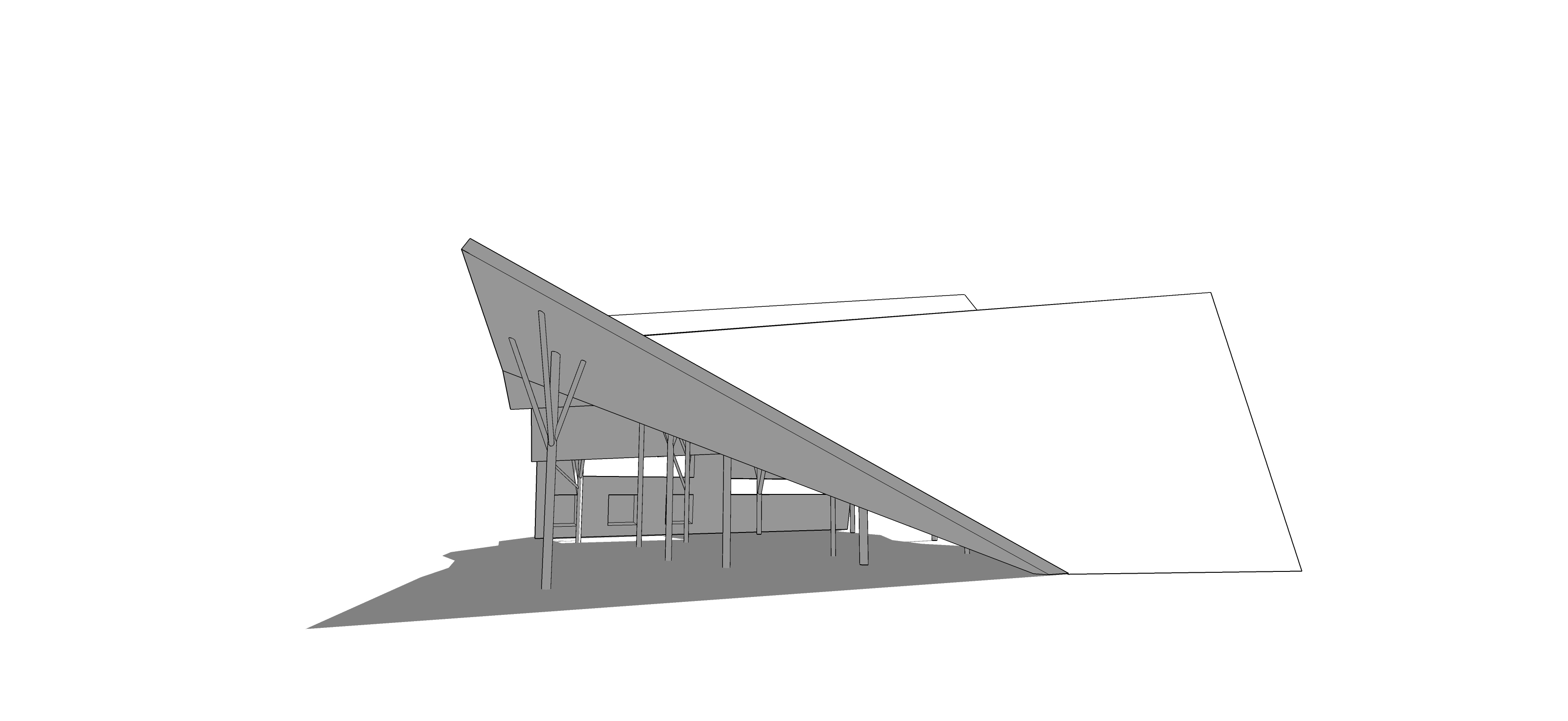 open-sided shelter by Studio for architecture & Design Ron Shenkin ...