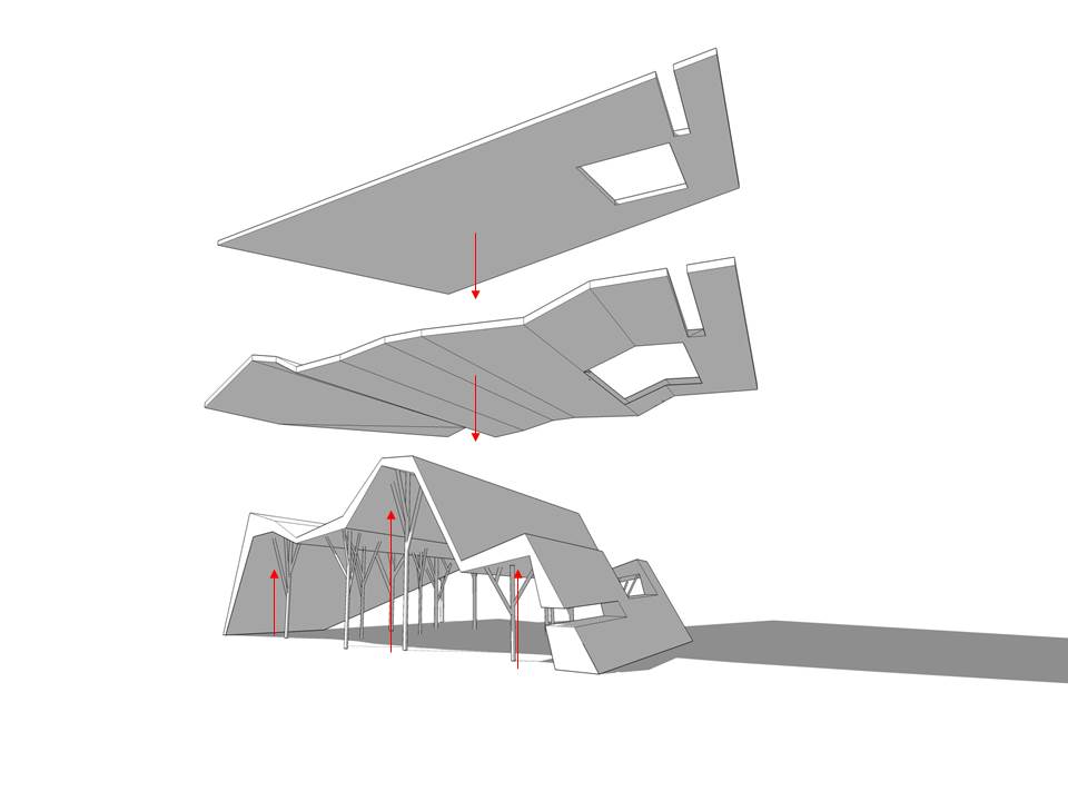 open-sided shelter by Studio for architecture & Design Ron Shenkin ...