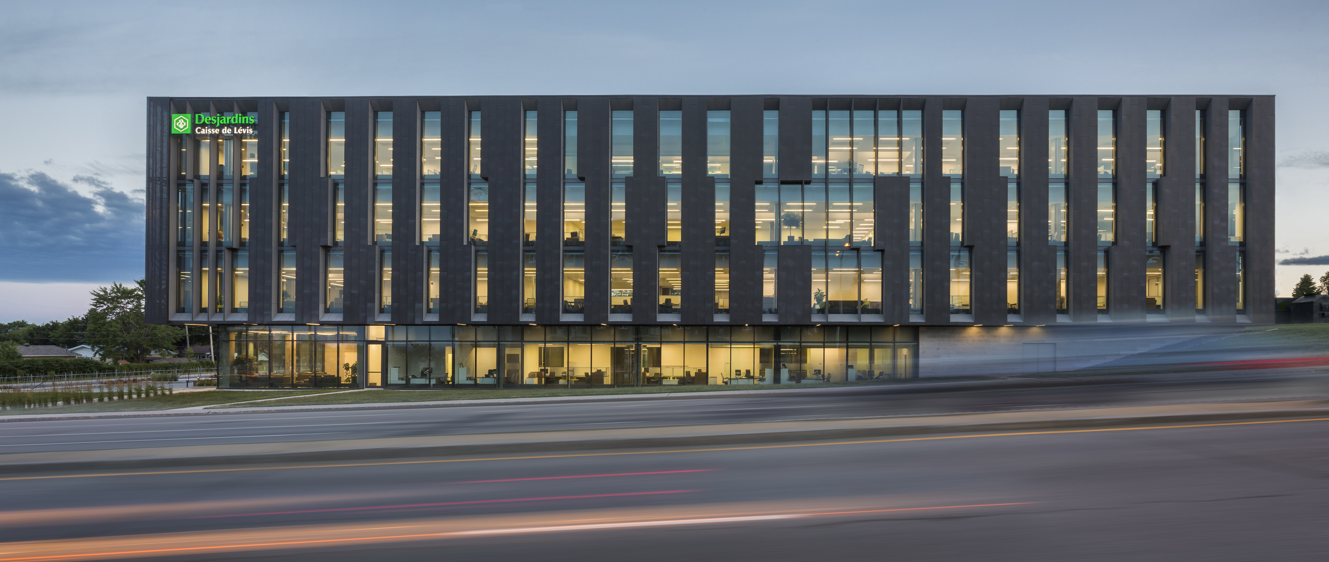 Idea 1297853: Head Office of Caisse Desjardins de Lévis by ABCP ...