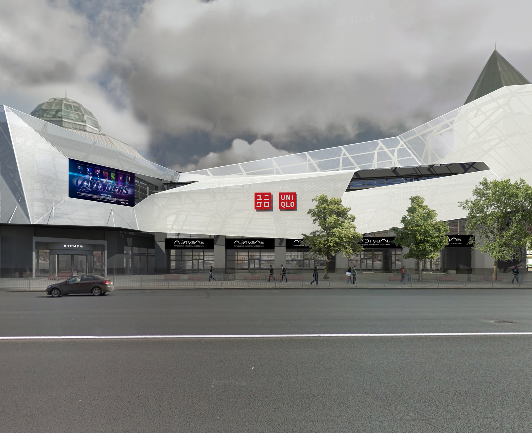 Mall in the shell by za bor architects - Architizer