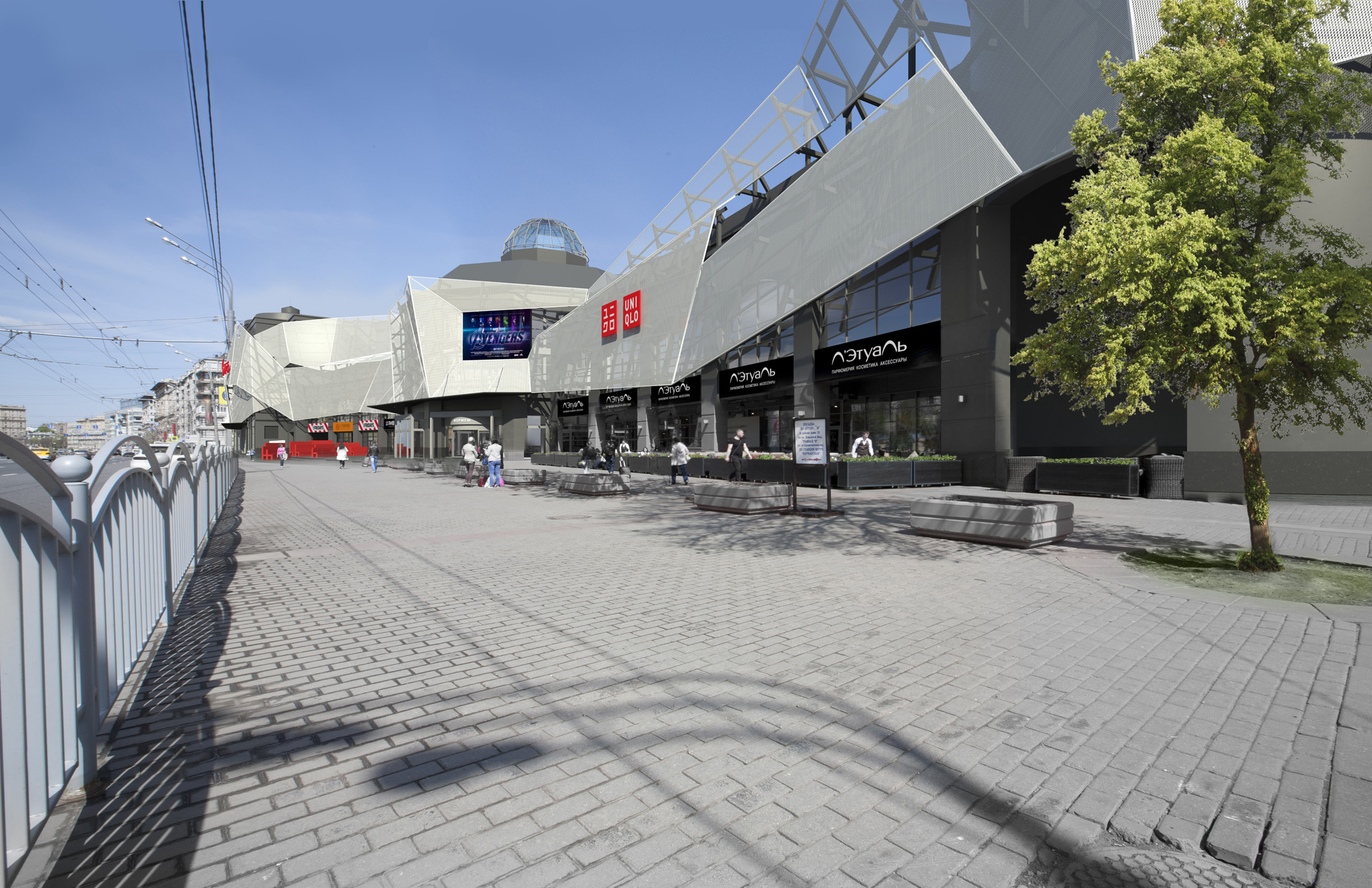 Mall in the shell by za bor architects - Architizer
