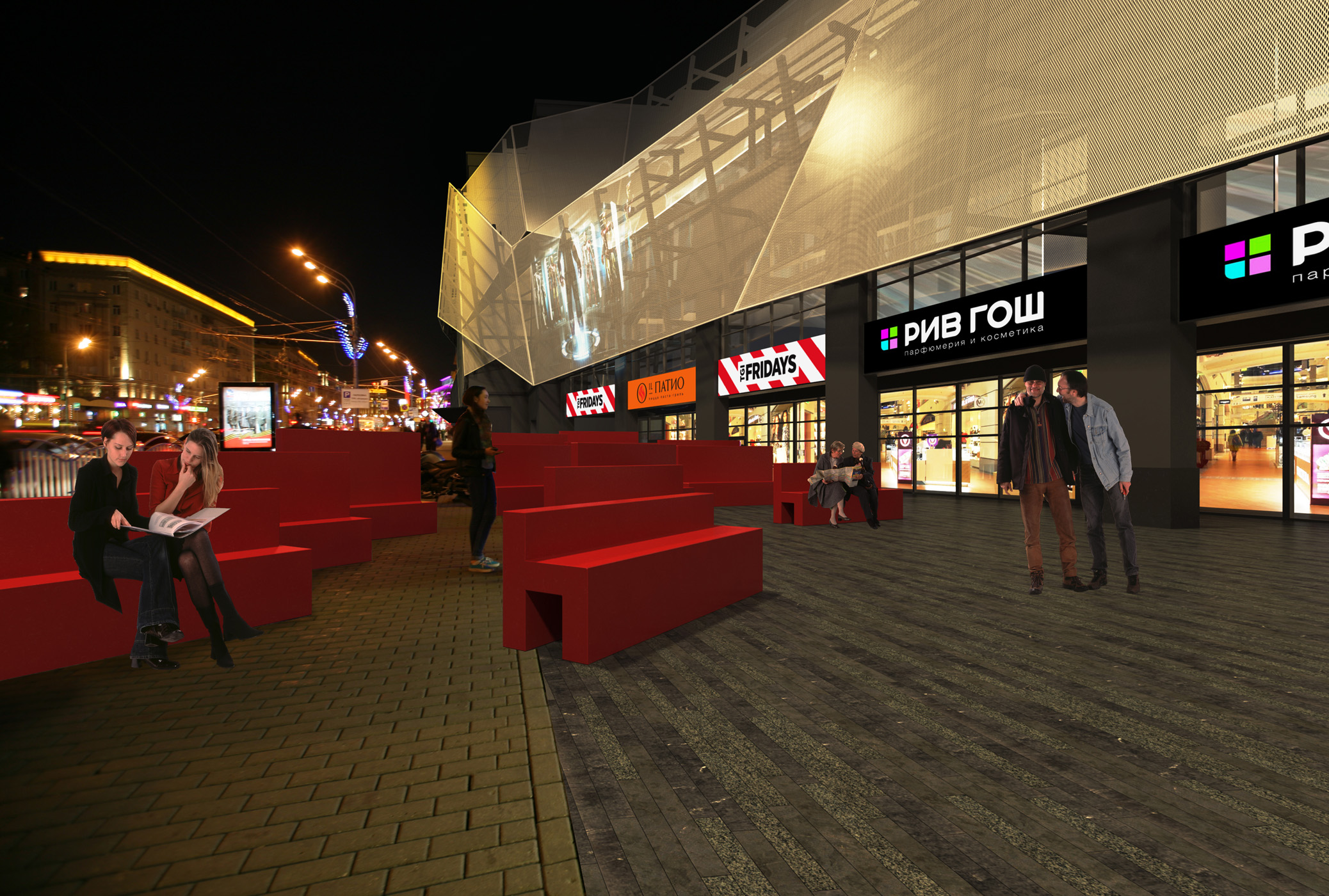 Mall in the shell by za bor architects - Architizer