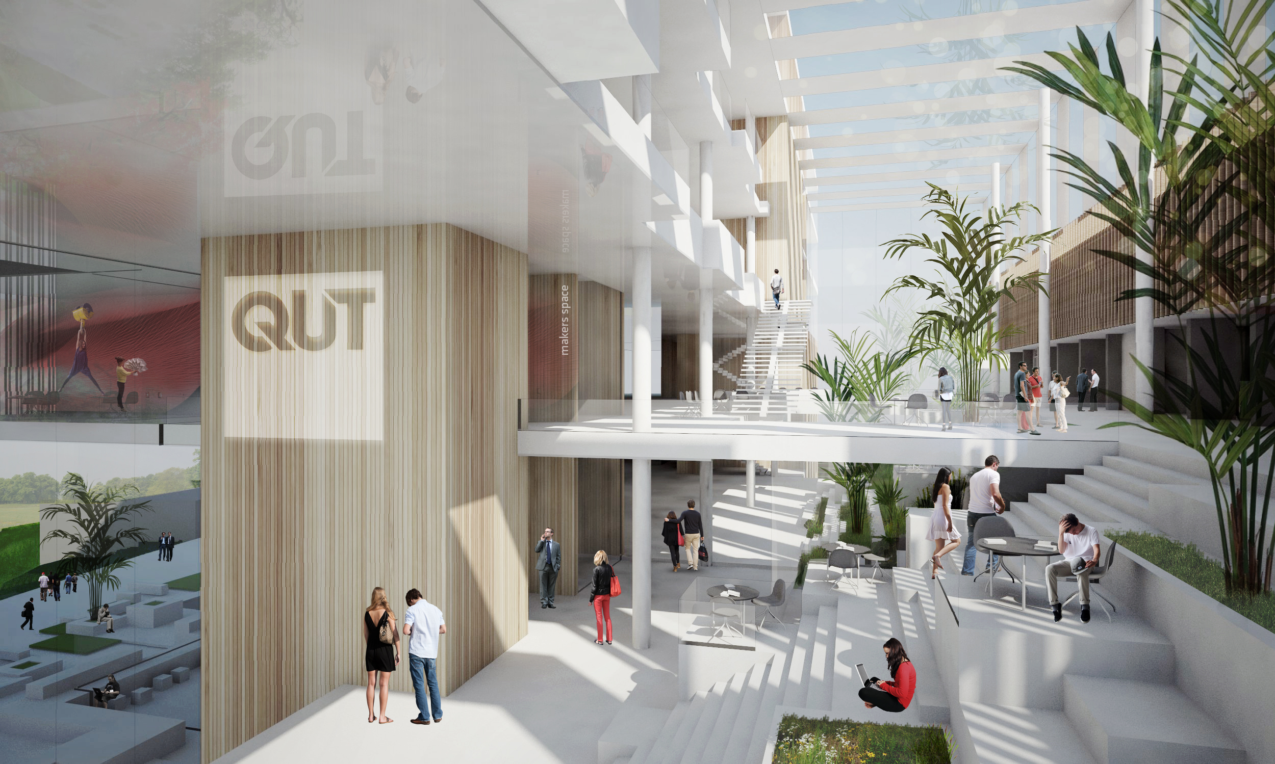 Flagship education precinct for Queensland University of Technology by ...
