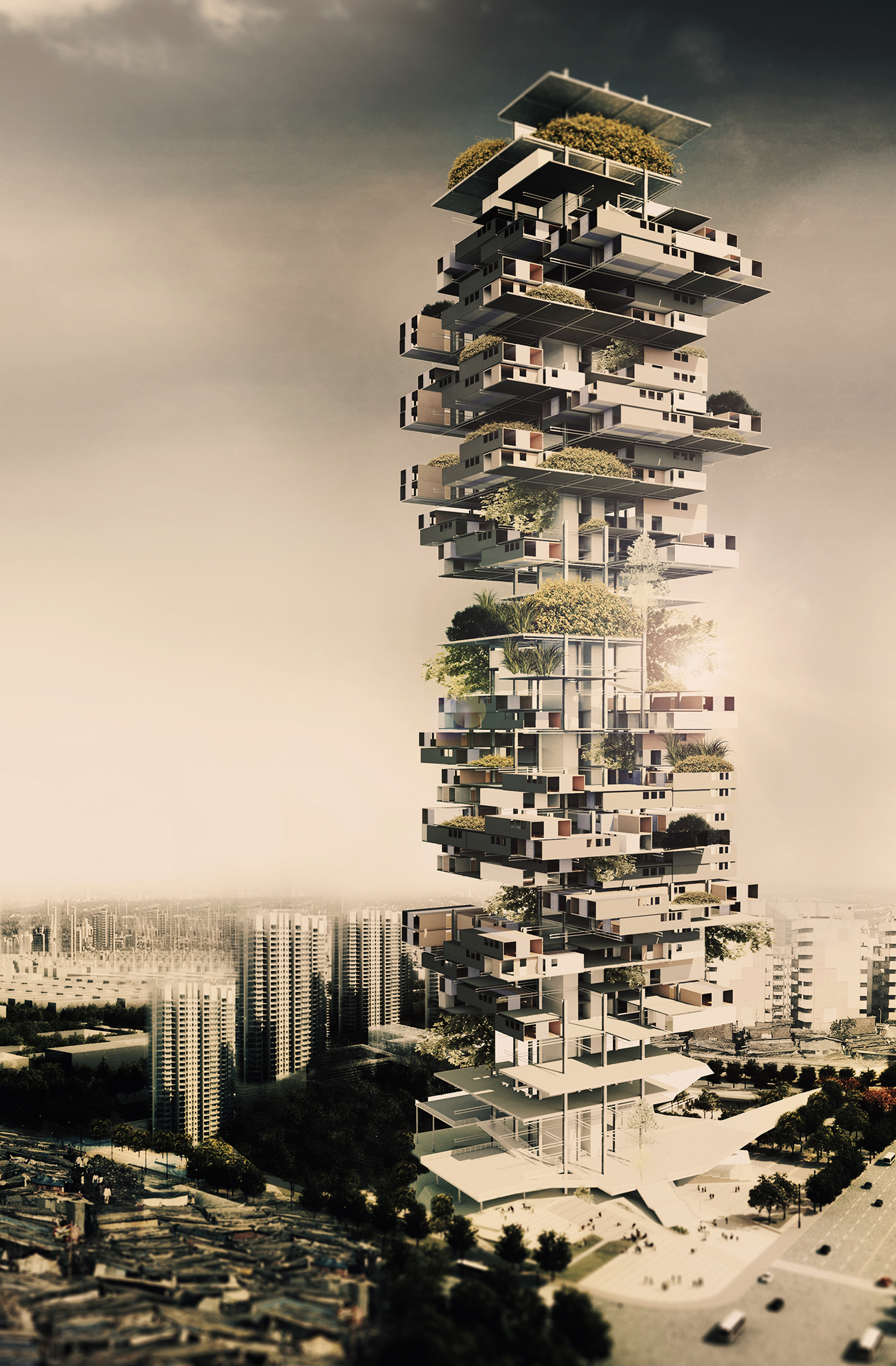 Vertical Slums by Eloa Defly, Marko Blazic, Ahmad Hilal, Ljubica ...