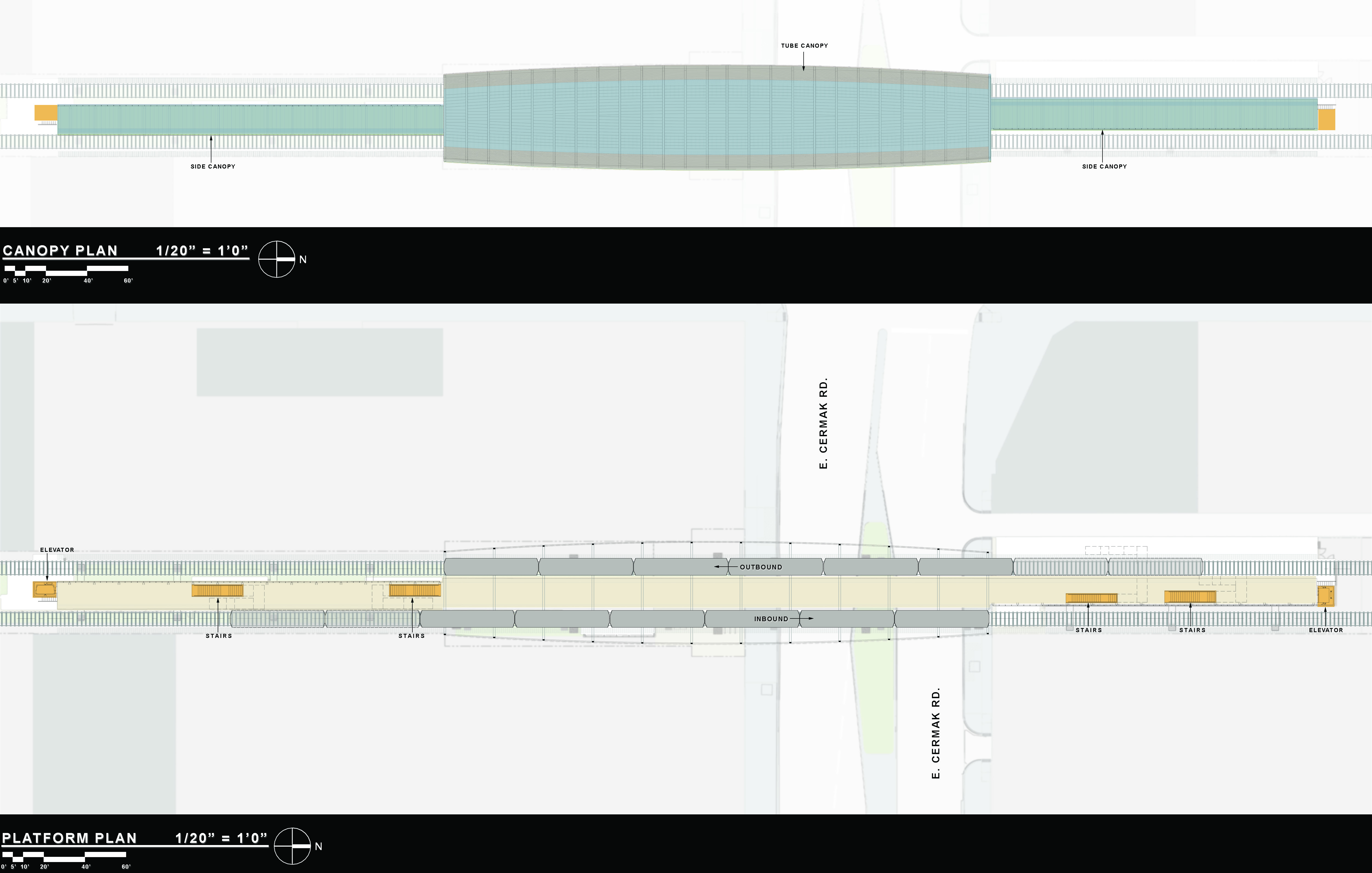CTA Cermak-McCormick Place Station by Ross Barney Architects - Architizer